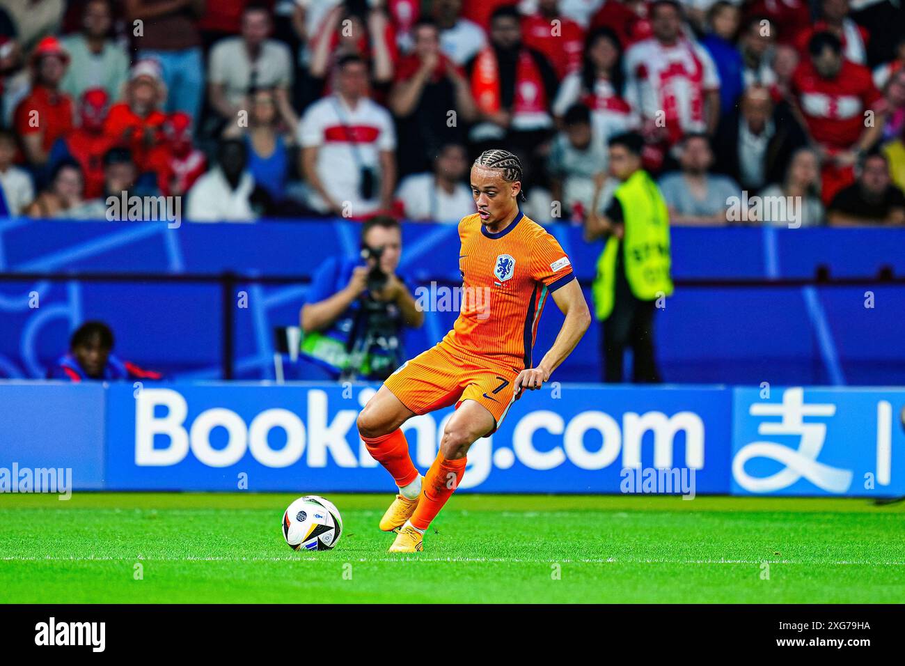 Xavi Simons (Niederlande, #07) GER, Niederlande vs. Tuerkei, Fussball Europameisterschaft, UEFA ...