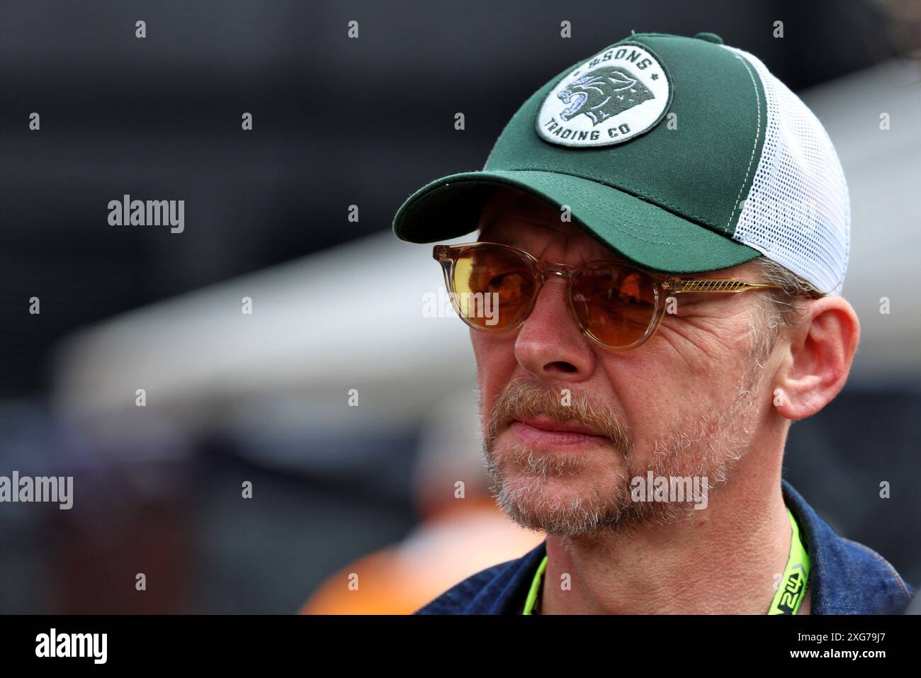 Silverstone, UK. 07th July, 2024. Simon Pegg (GBR) Actor. 07.07.2024 ...