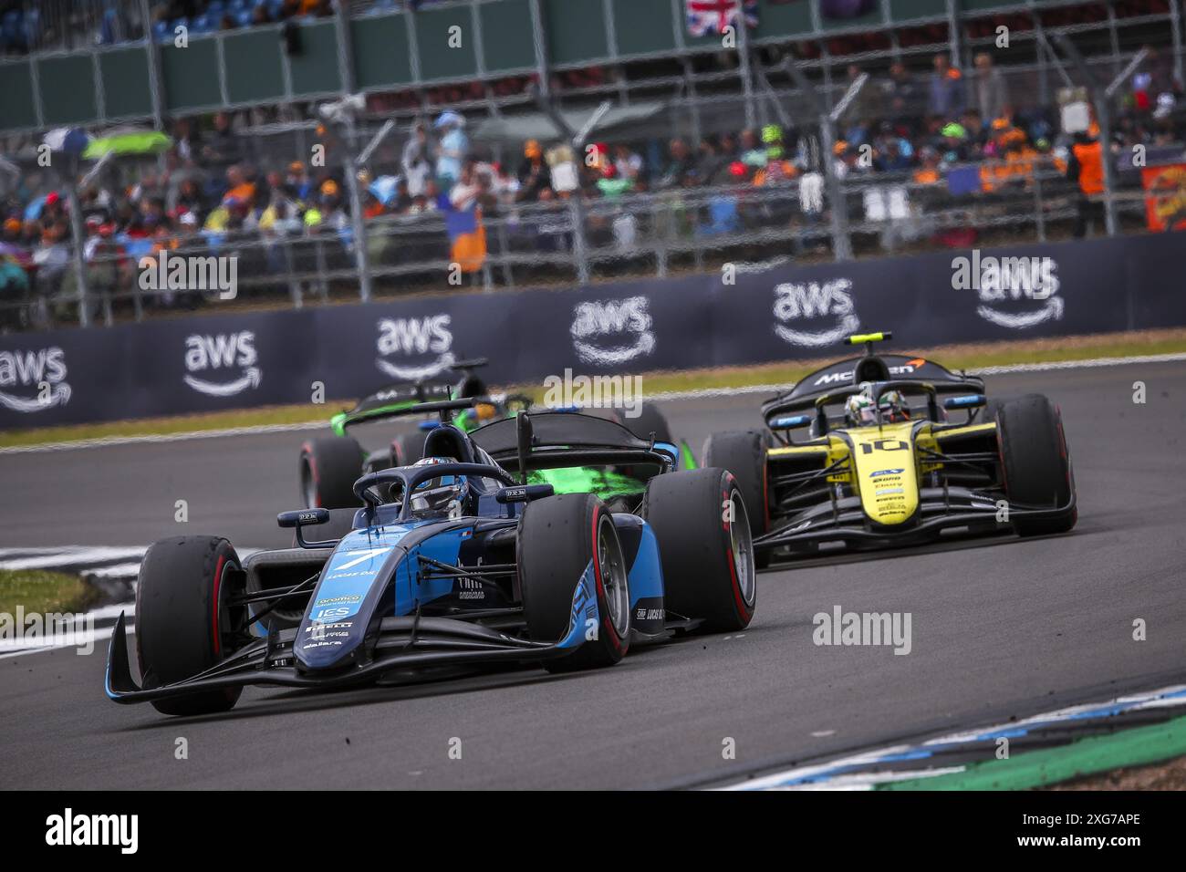 07 CRAWFORD Jak (usa), DAMS Lucas Oil, Dallara F2 2024, action during ...