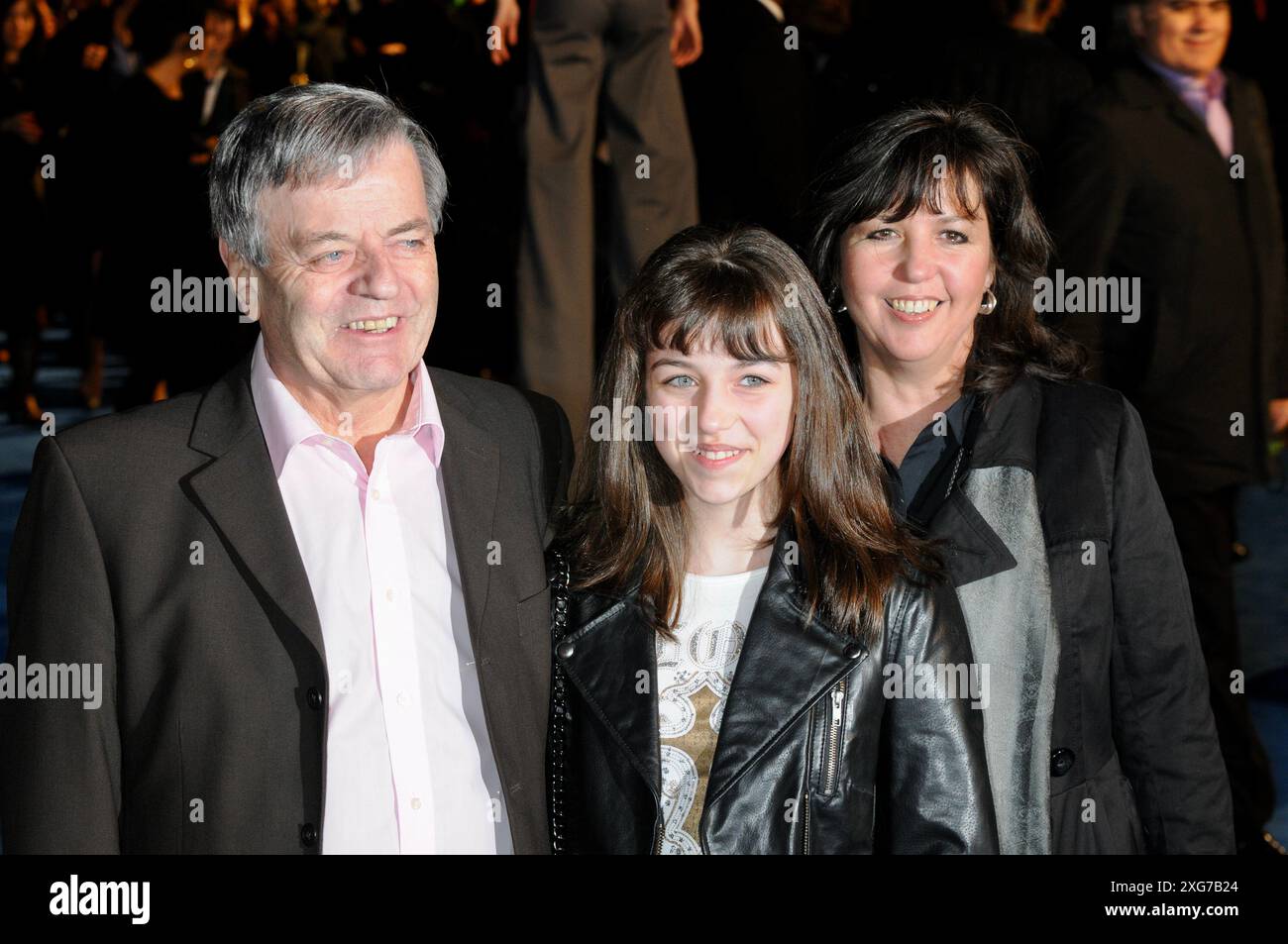 Tony and debbie blackburn with their daughter victoria hi-res stock ...