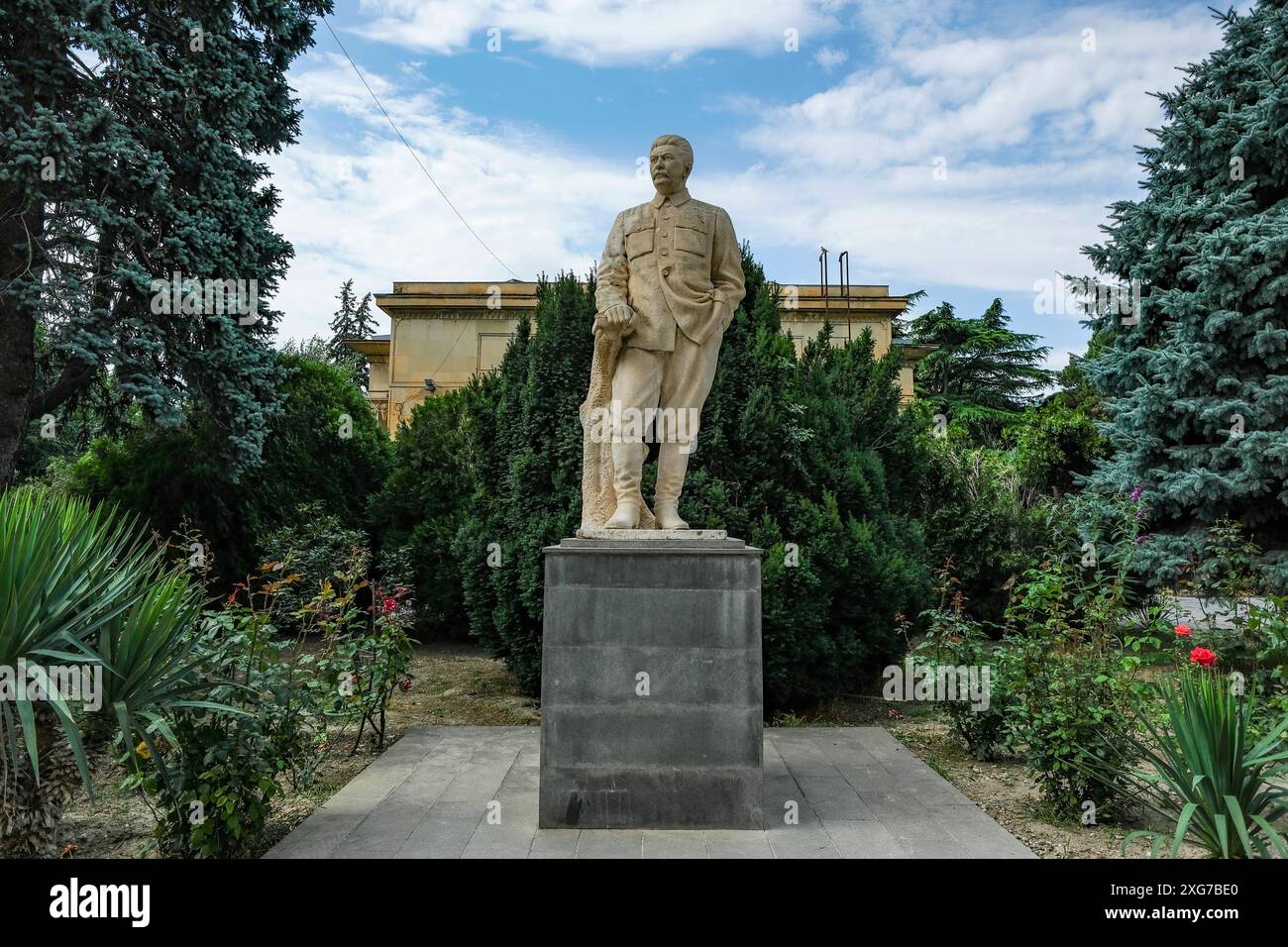 Gori, Georgia - July 3, 2024: The Joseph Stalin Museum which is ...
