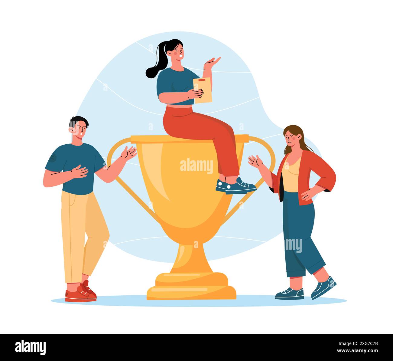 The ultimate prize Stock Vector Images - Alamy