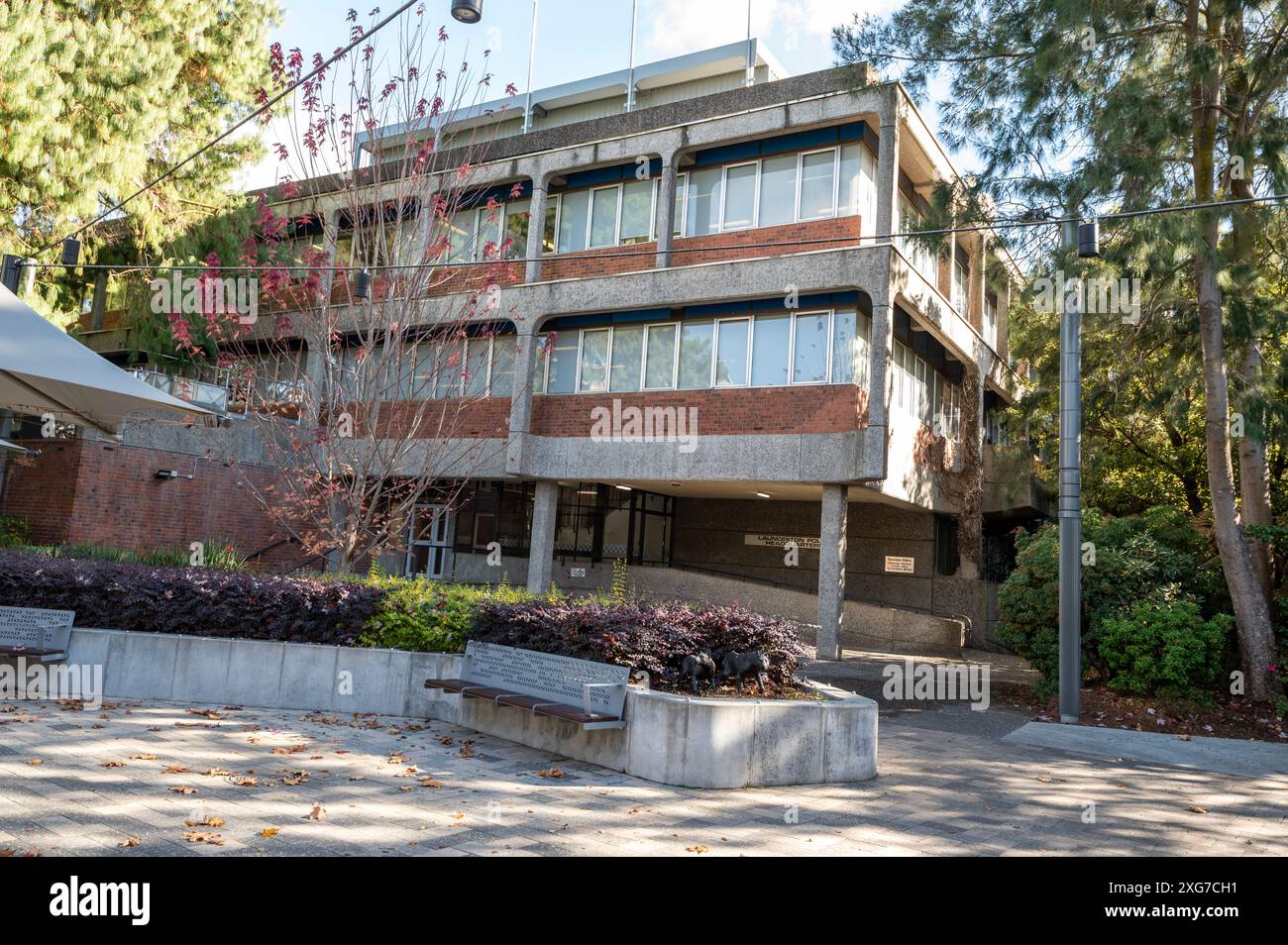 Launceston Police HQ in Civic Square in Launceston, Tasmania ...