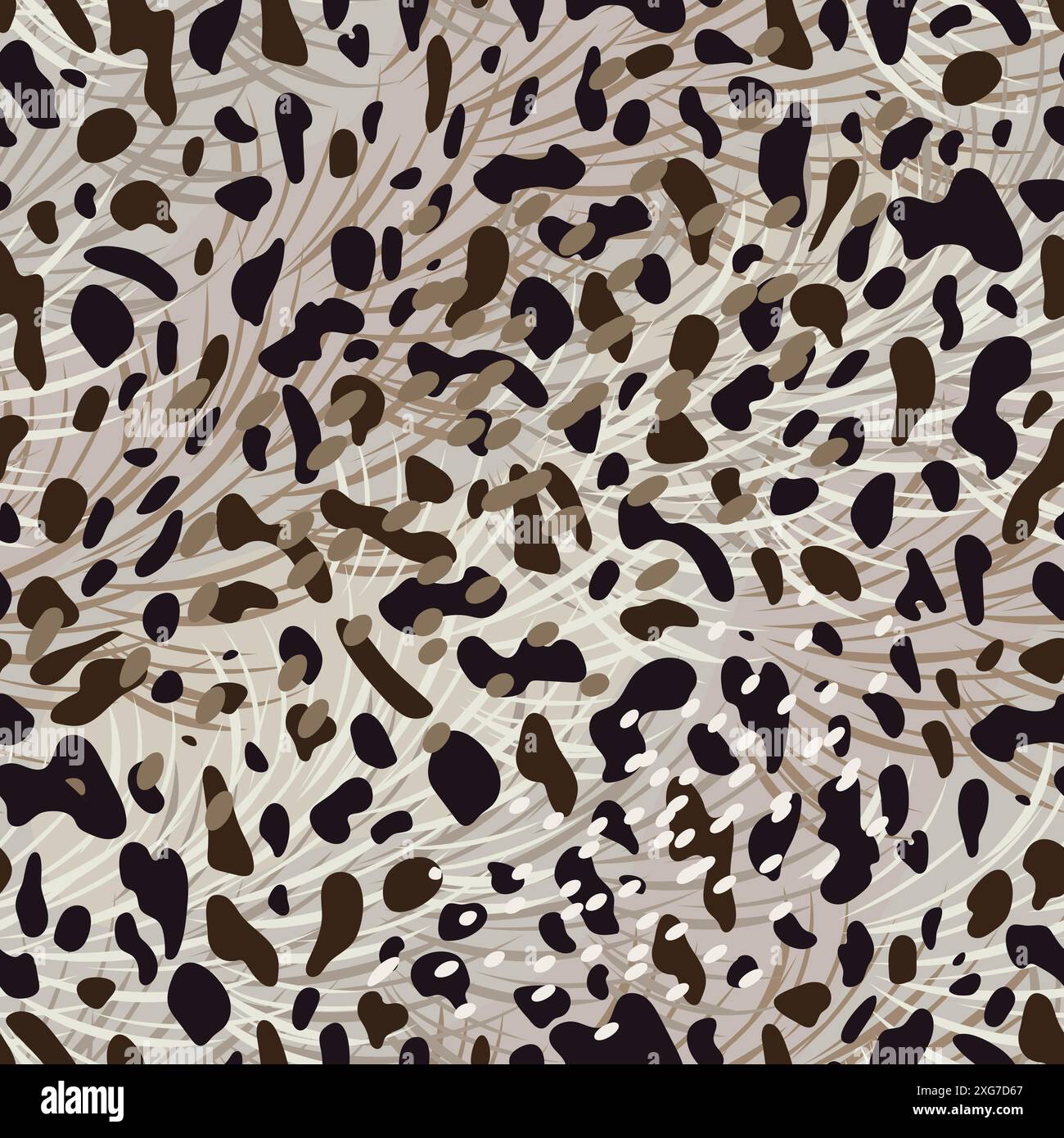 Seamless colored camouflage pattern Stock Vector Images - Alamy