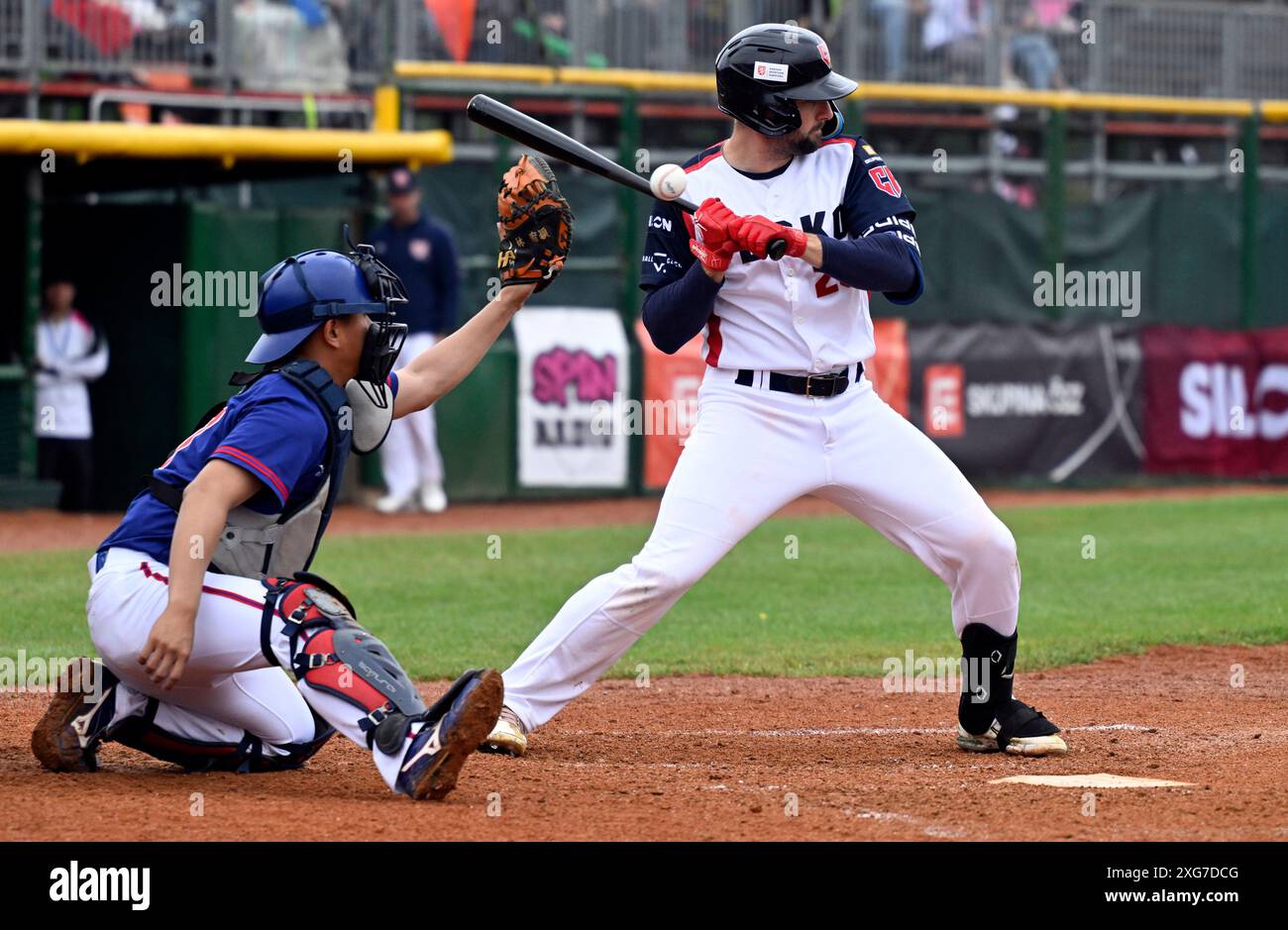 Prague, Czech Republic. 07th July, 2024. Prague Baseball Week, July 7 ...
