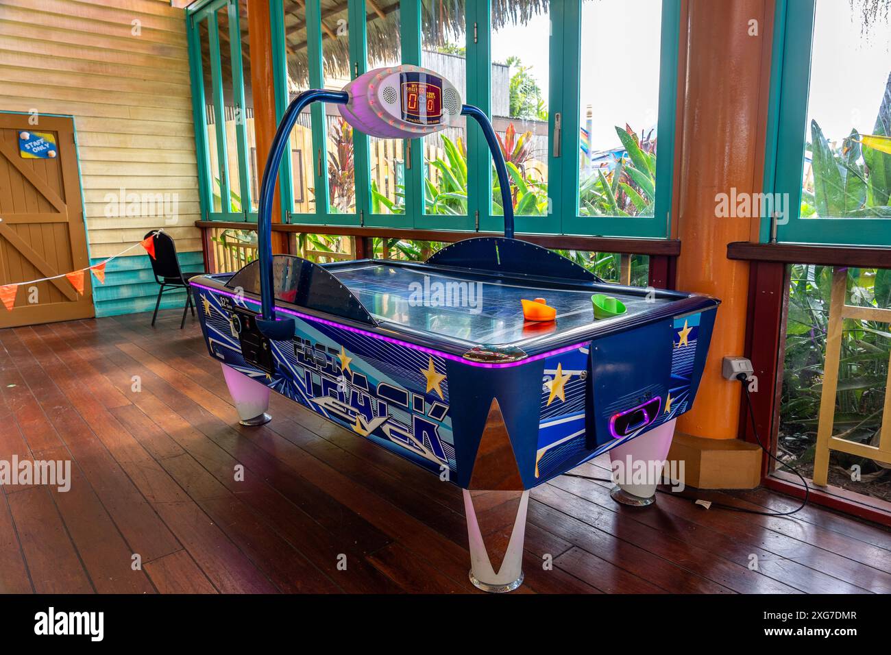 Palmview, Queensland, Australia - Air Hockey game at the Aussie World ...