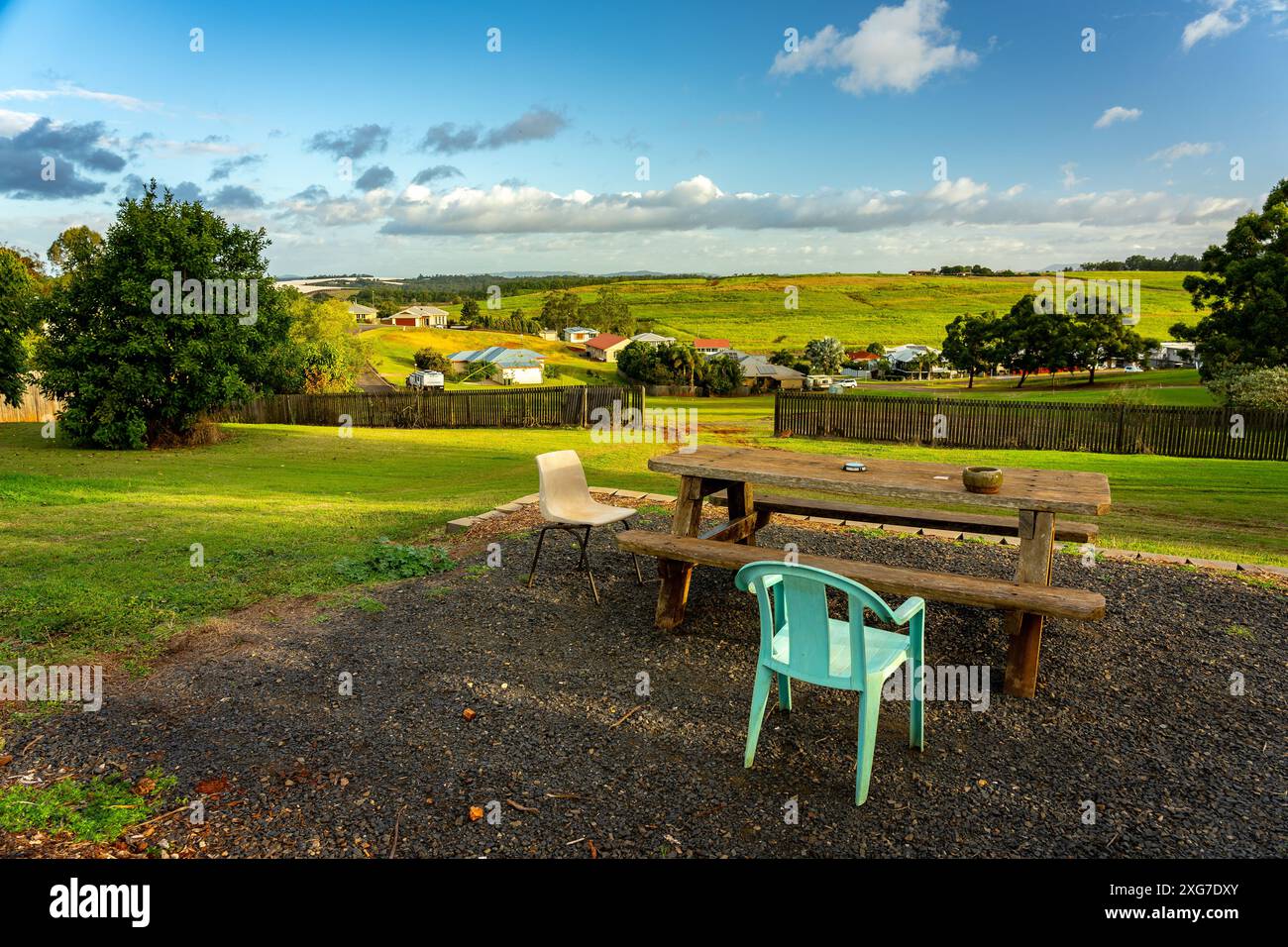 Picturesque picnic area in Childers, Queensland, Australia Stock Photo ...