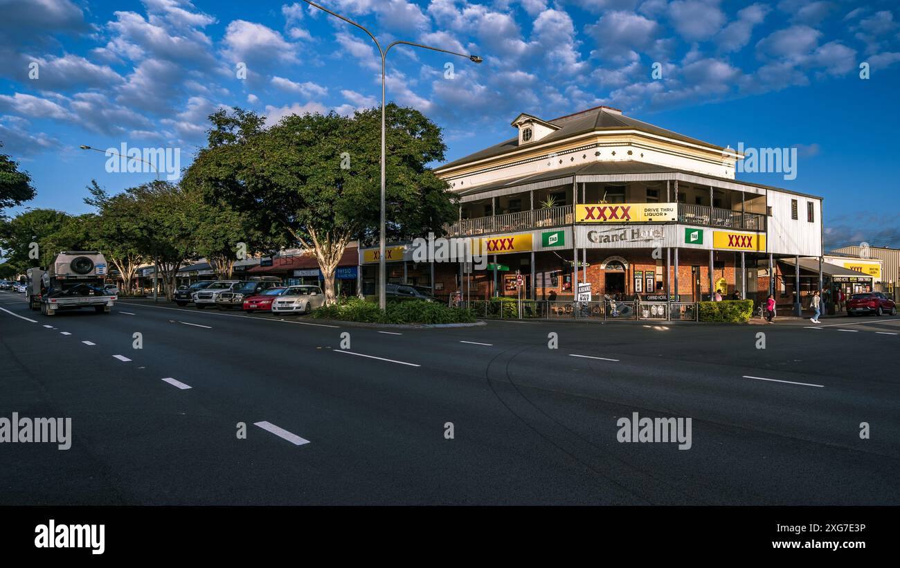 Childers, Queensland, Australia - Historical buildings in town Stock ...