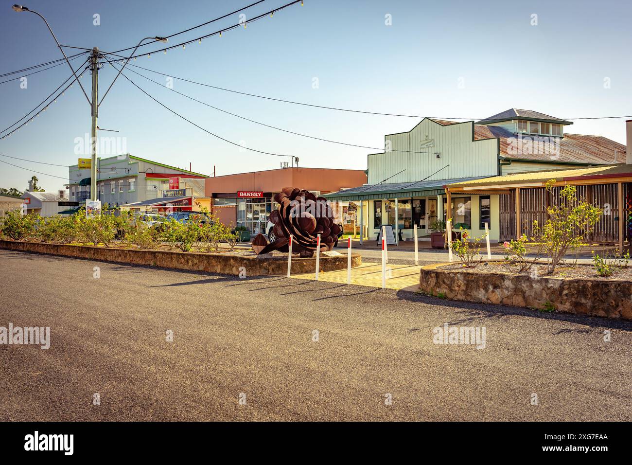Biggenden, QLD, Australia - Historical buildings in town Stock Photo ...