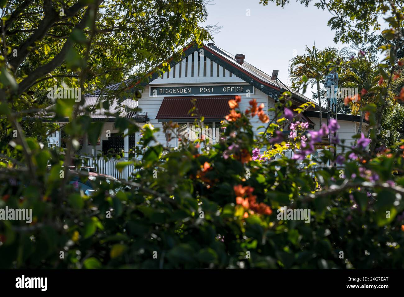 Biggenden, QLD, Australia - Historical post office building Stock Photo ...