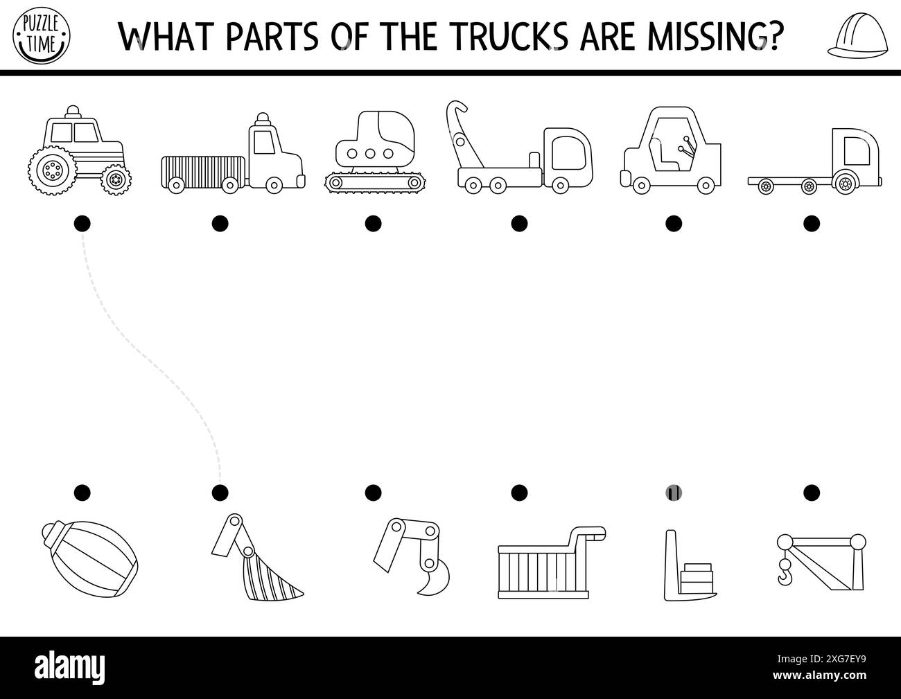 Construction site matching activity with special technics, missing ...