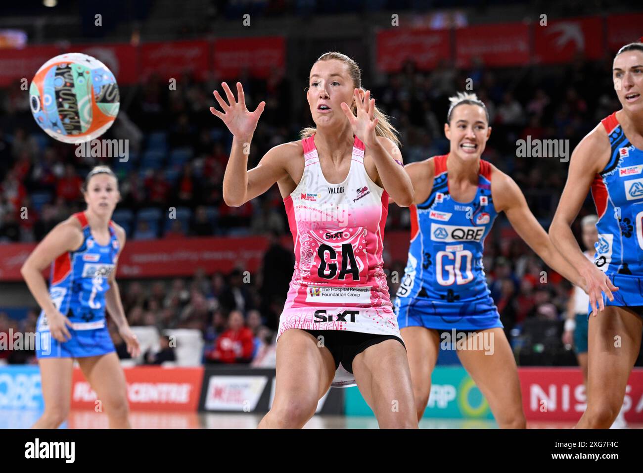 7th July 2024; Ken Rosewall Arena, Sydney, NSW, Australia; Suncorp Super Netball, New South ...