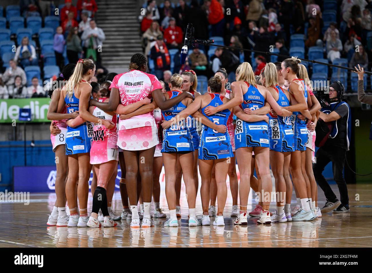 7th July 2024; Ken Rosewall Arena, Sydney, NSW, Australia; Suncorp Super Netball, New South ...
