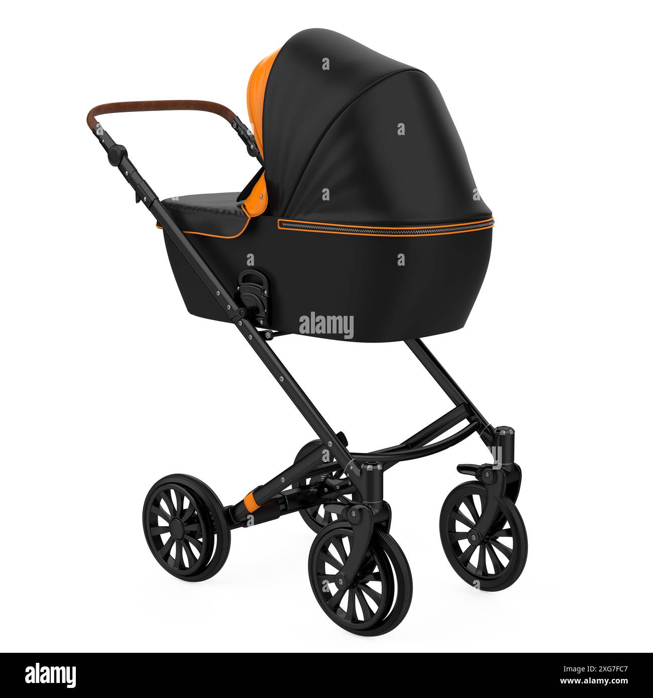 Baby Stroller Isolated Stock Photo - Alamy
