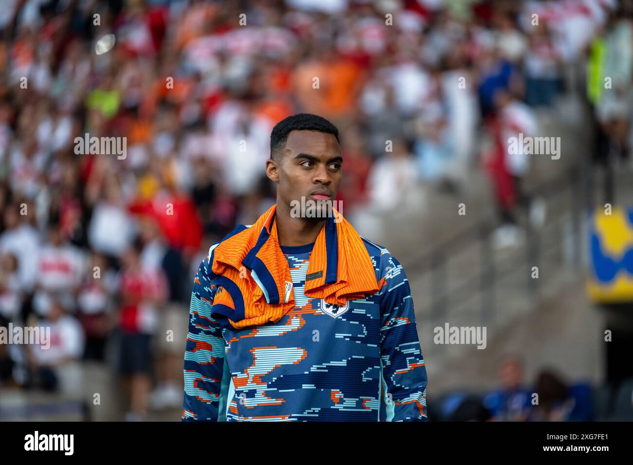 Berlin, Germany. 06th July, 2024. Ryan Gravenberch of the Netherlands ...