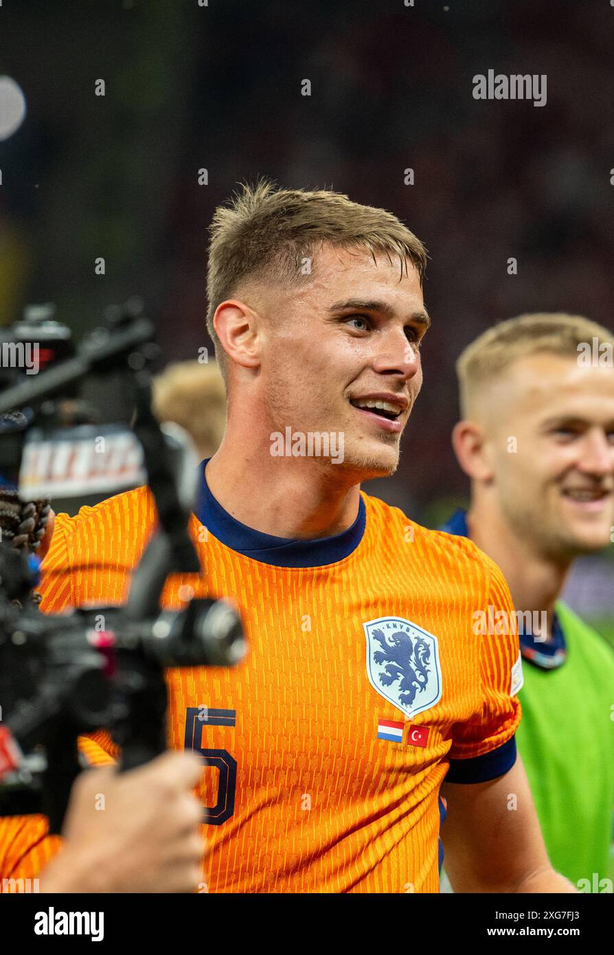 Berlin, Germany. 06th, July 2024. Micky van de Ven (15) of the ...