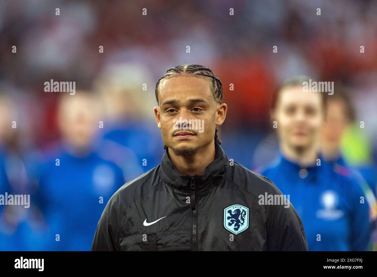 Berlin, Germany. 06th July, 2024. Xavi Simons of the Netherlands seen ...