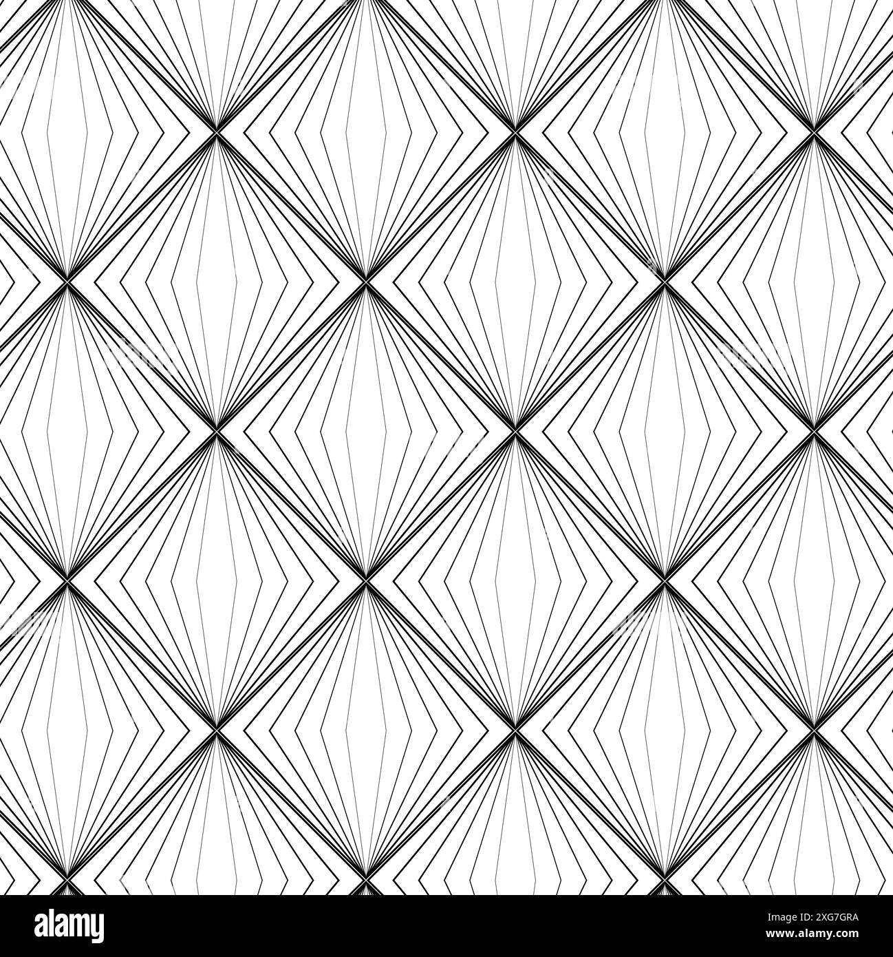 Abstract Geometric Pattern With Stripes Lines Seamless Vector
