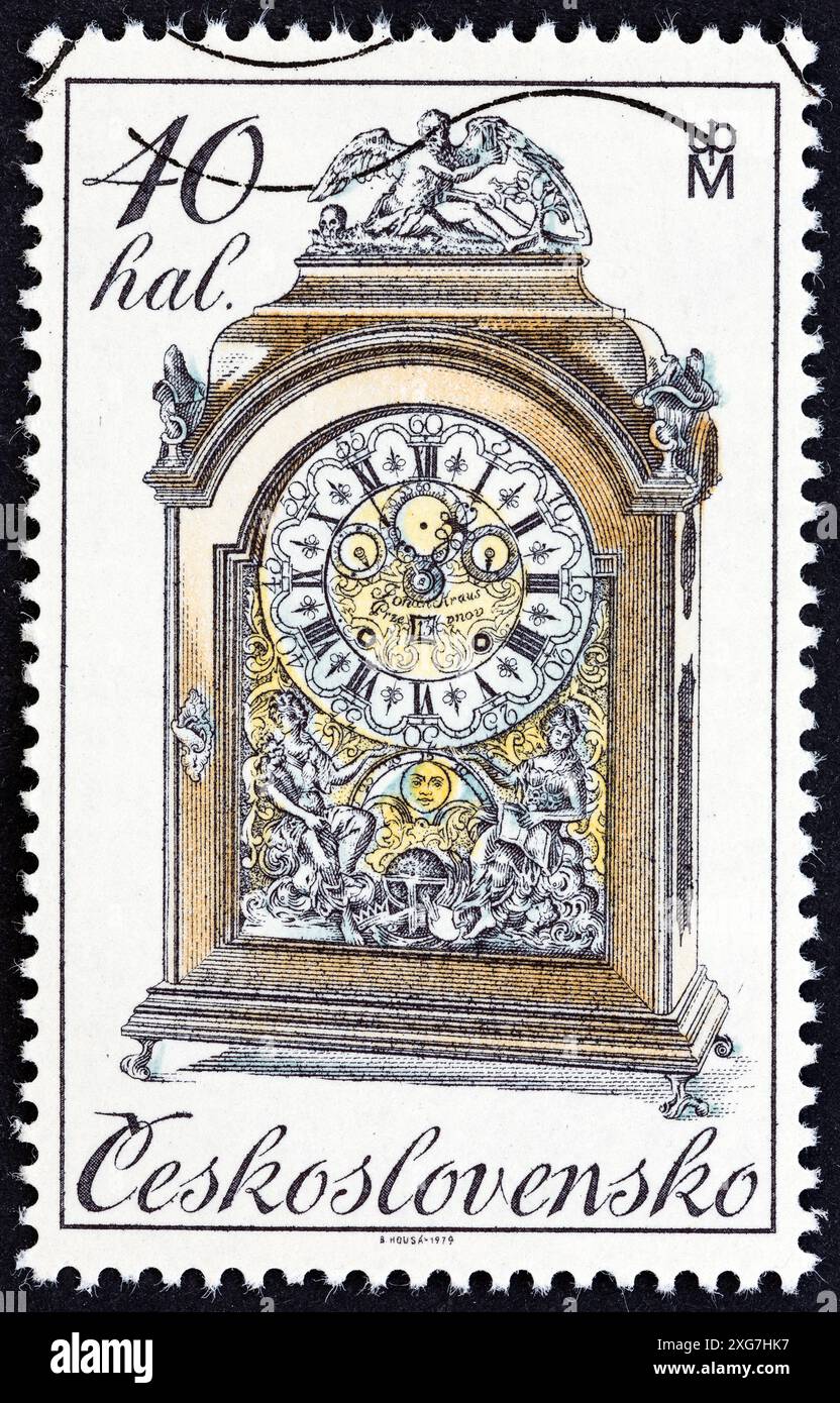 CZECHOSLOVAKIA - CIRCA 1979: A stamp printed in Czechoslovakia from the ...