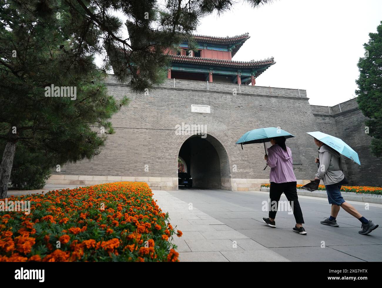 Beijing, Wanping Town in Beijing. 7th July, 1937. This photo taken on ...