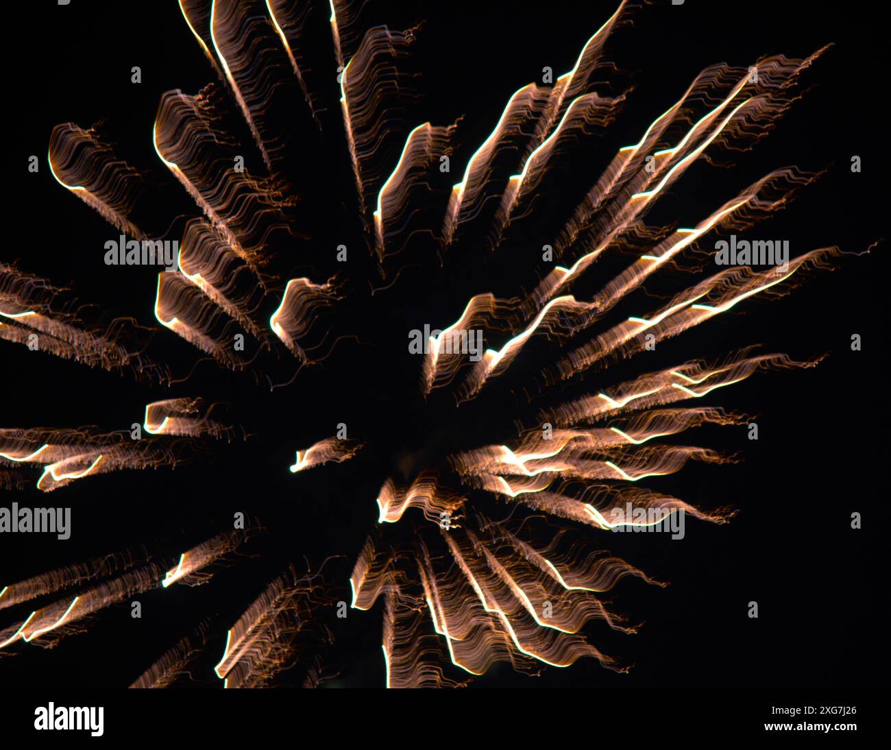 Abstract images of exploding fireworks Stock Photo - Alamy
