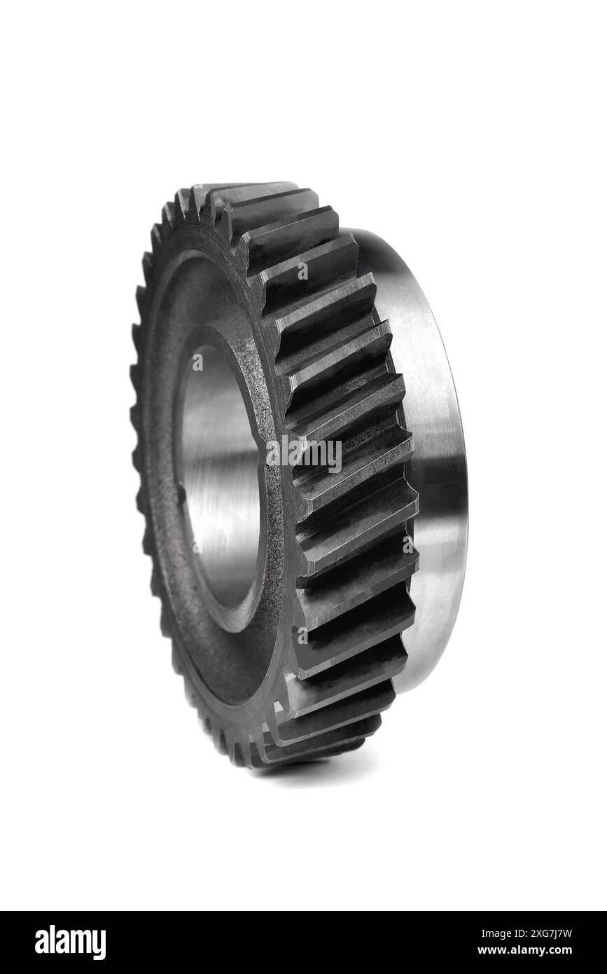 A car gearbox gear, a track transmission gear, a mechanism gear with a ...