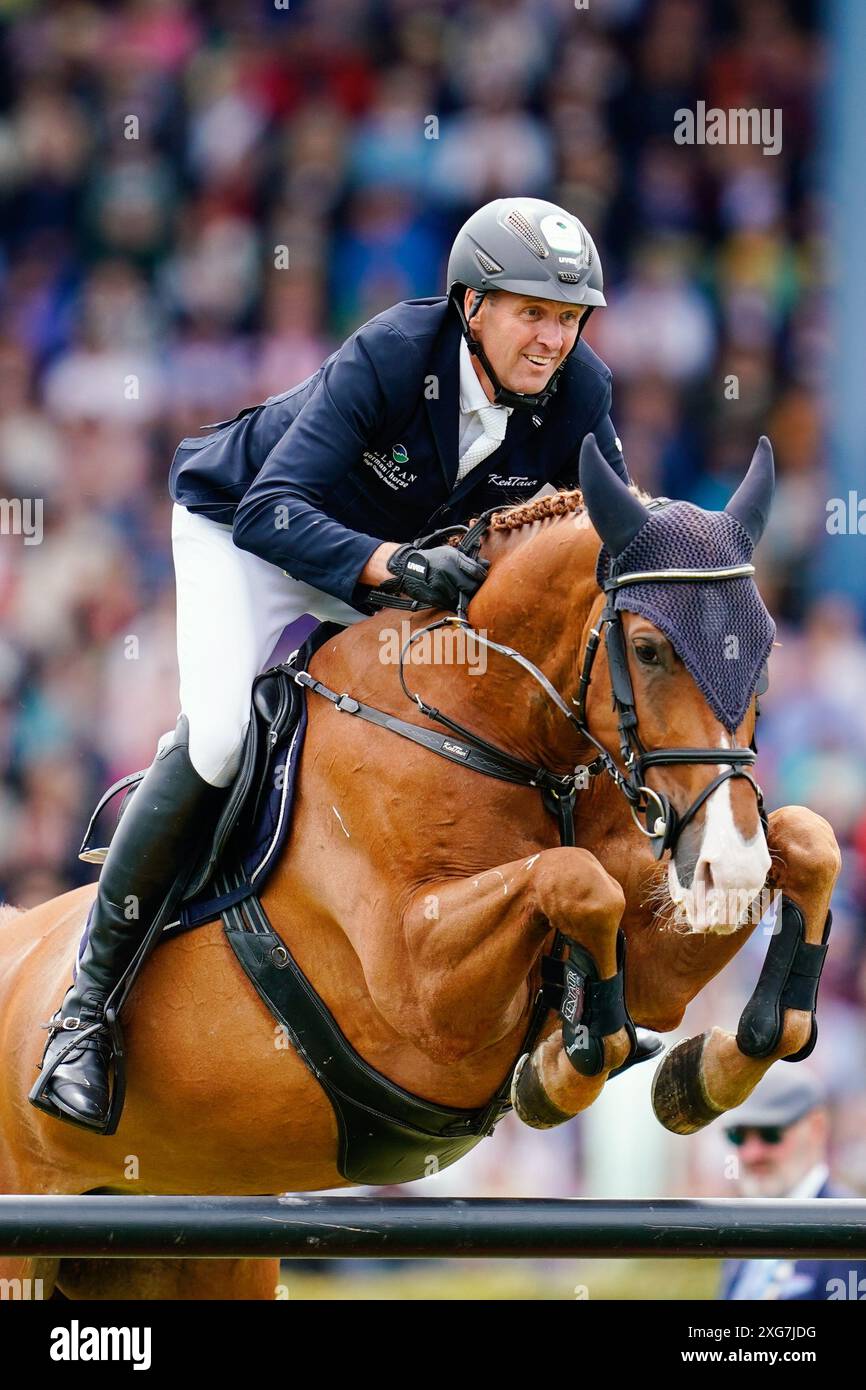 Aachen, Germany. 07th July, 2024. Equestrian sport, show jumping, CHIO ...