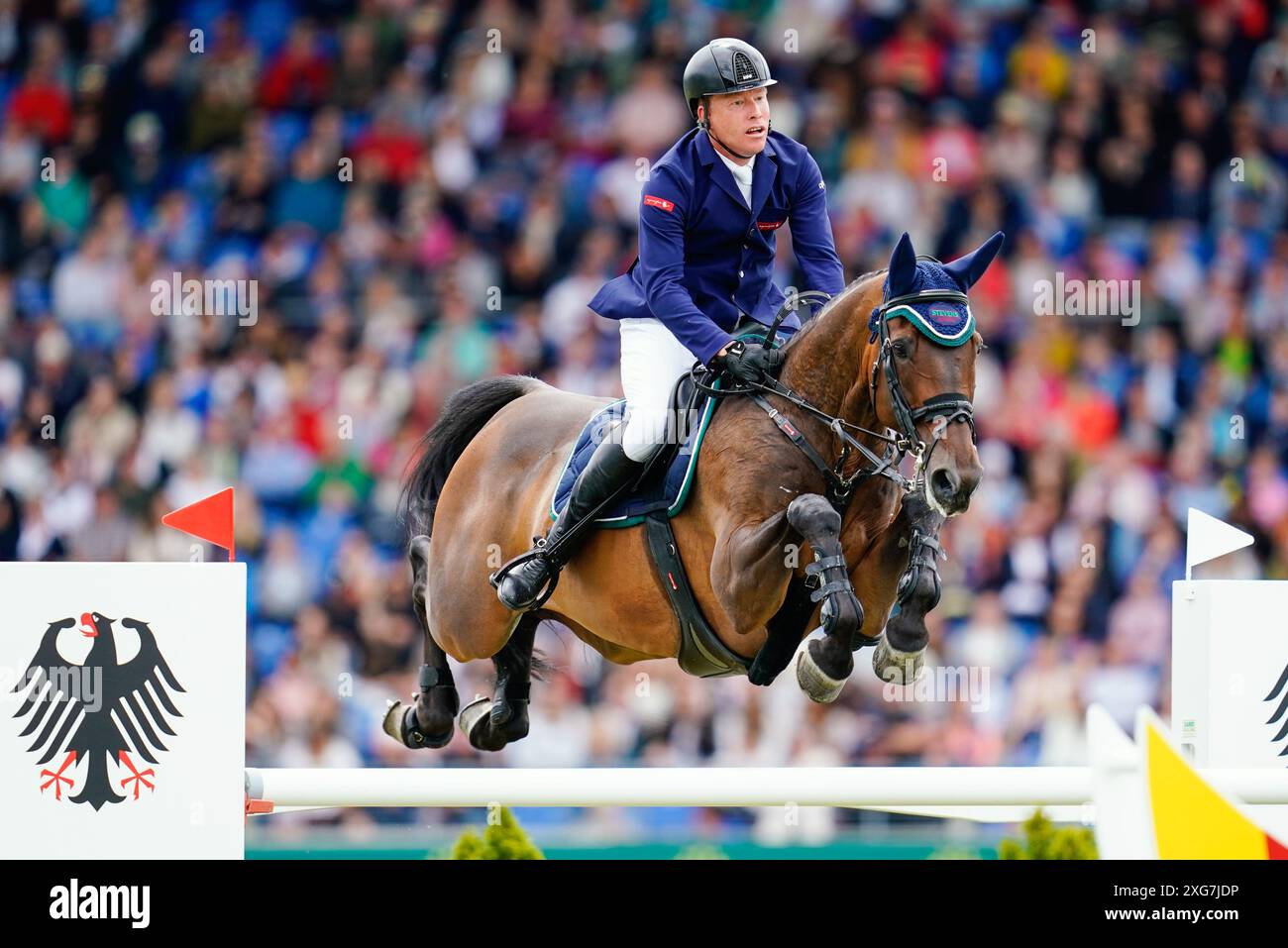 Aachen, Germany. 07th July, 2024. Equestrian sport, show jumping, CHIO ...