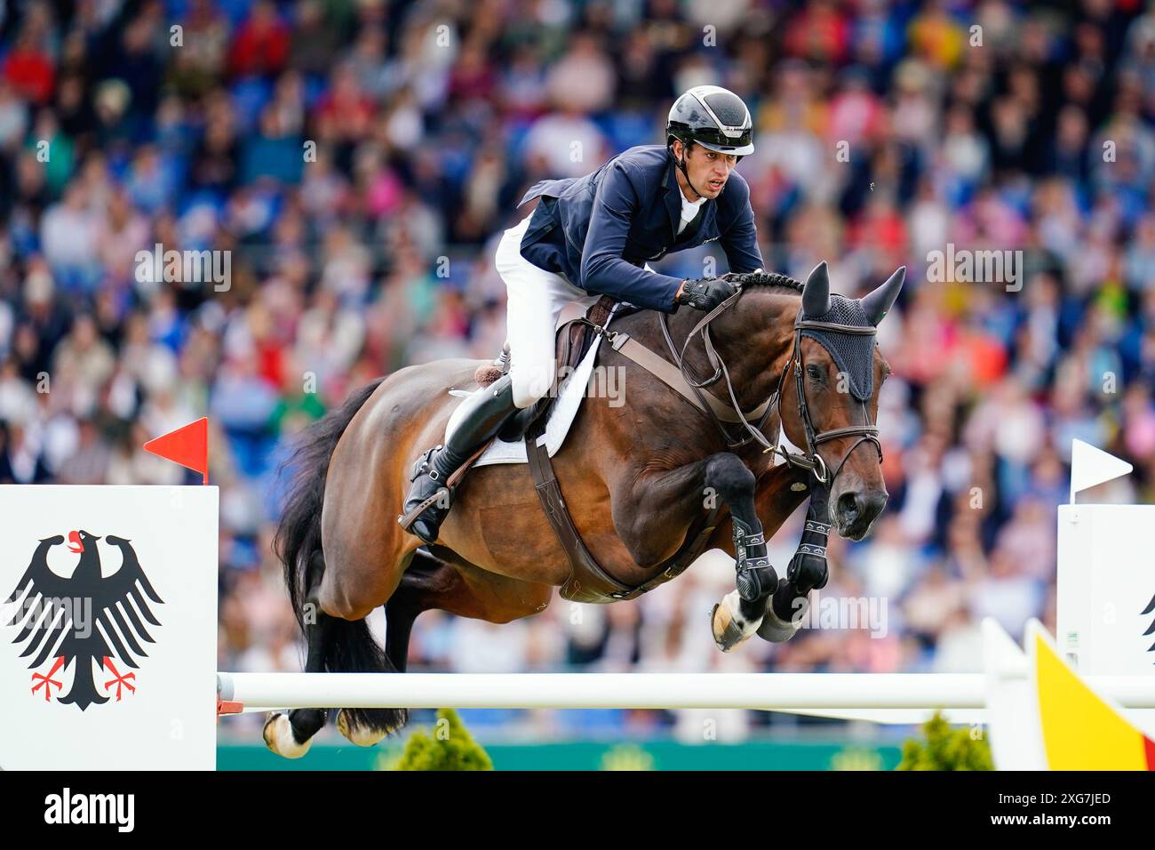Aachen, Germany. 07th July, 2024. Equestrian sport, show jumping, CHIO ...