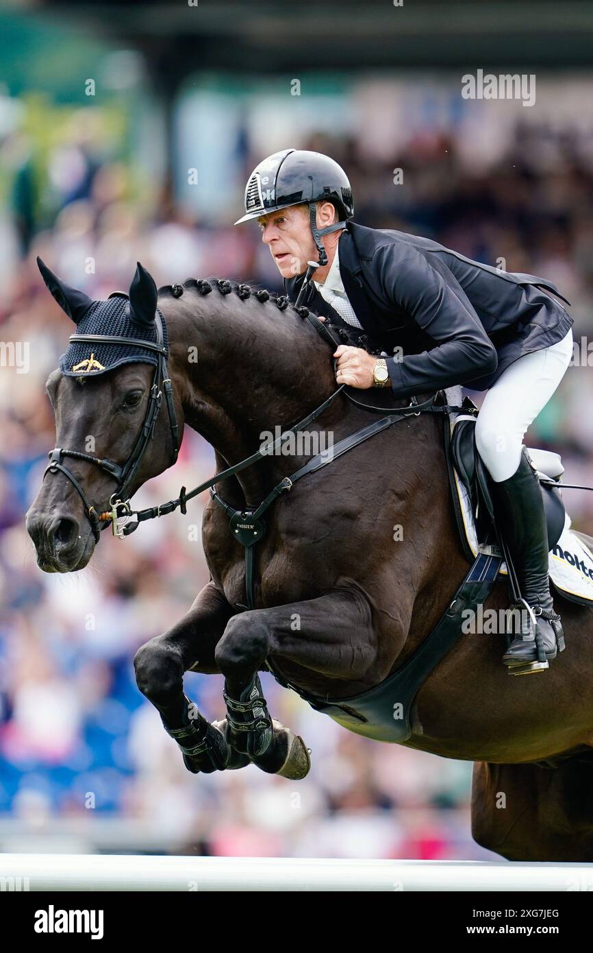 Aachen, Germany. 07th July, 2024. Equestrian sport, show jumping, CHIO ...