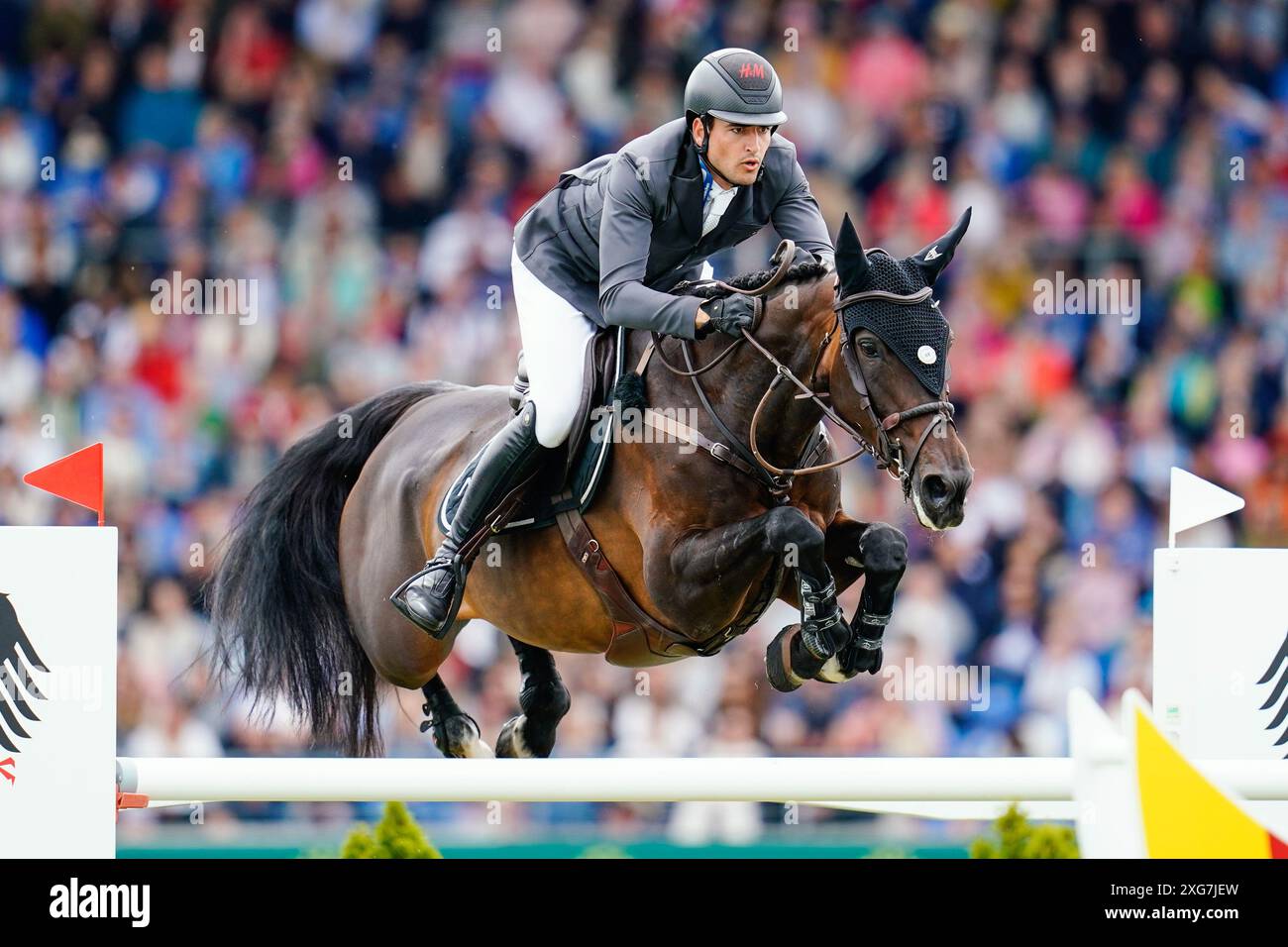 Aachen, Germany. 07th July, 2024. Equestrian sport, show jumping, CHIO ...