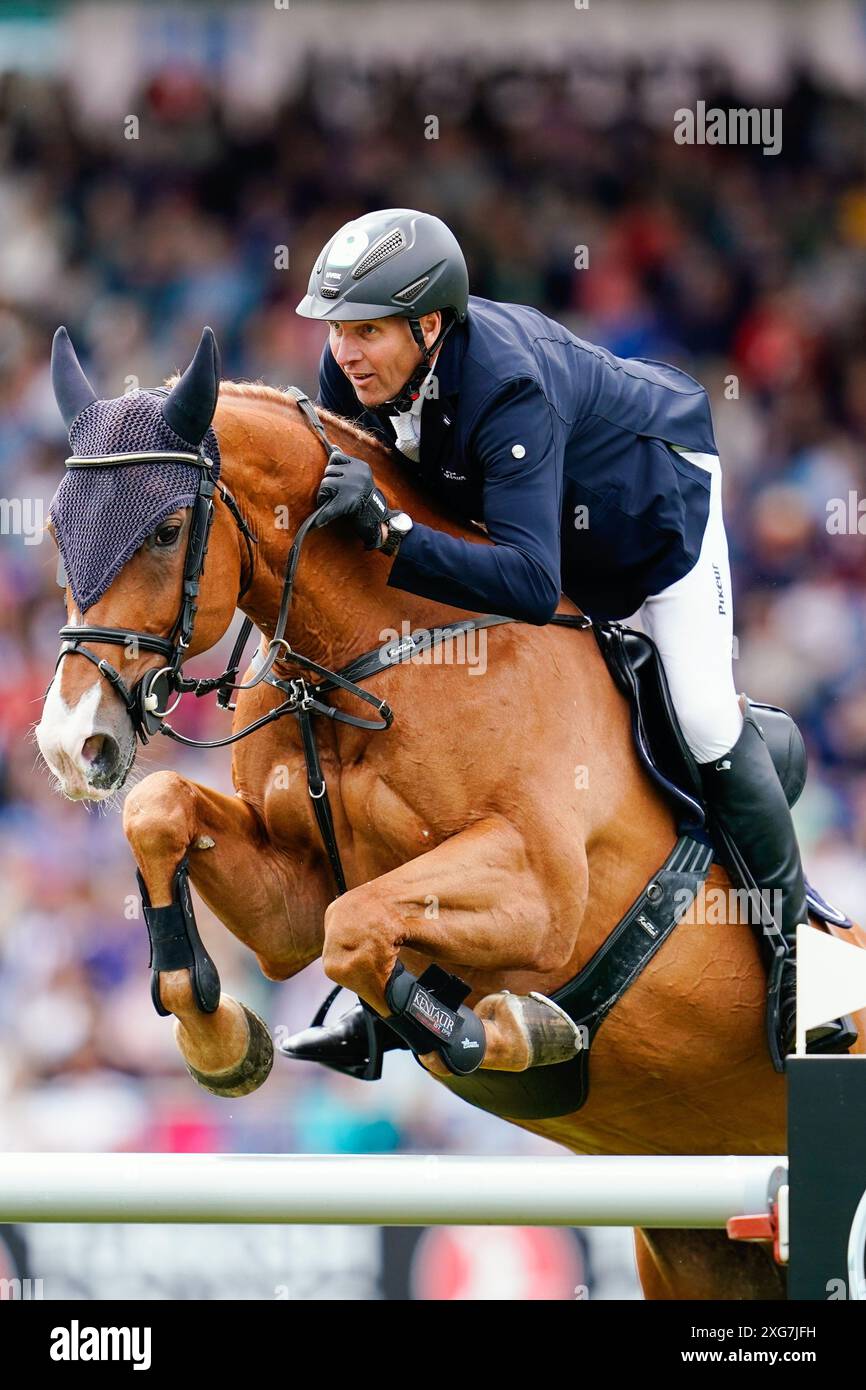 Aachen, Germany. 07th July, 2024. Equestrian sport, show jumping, CHIO ...