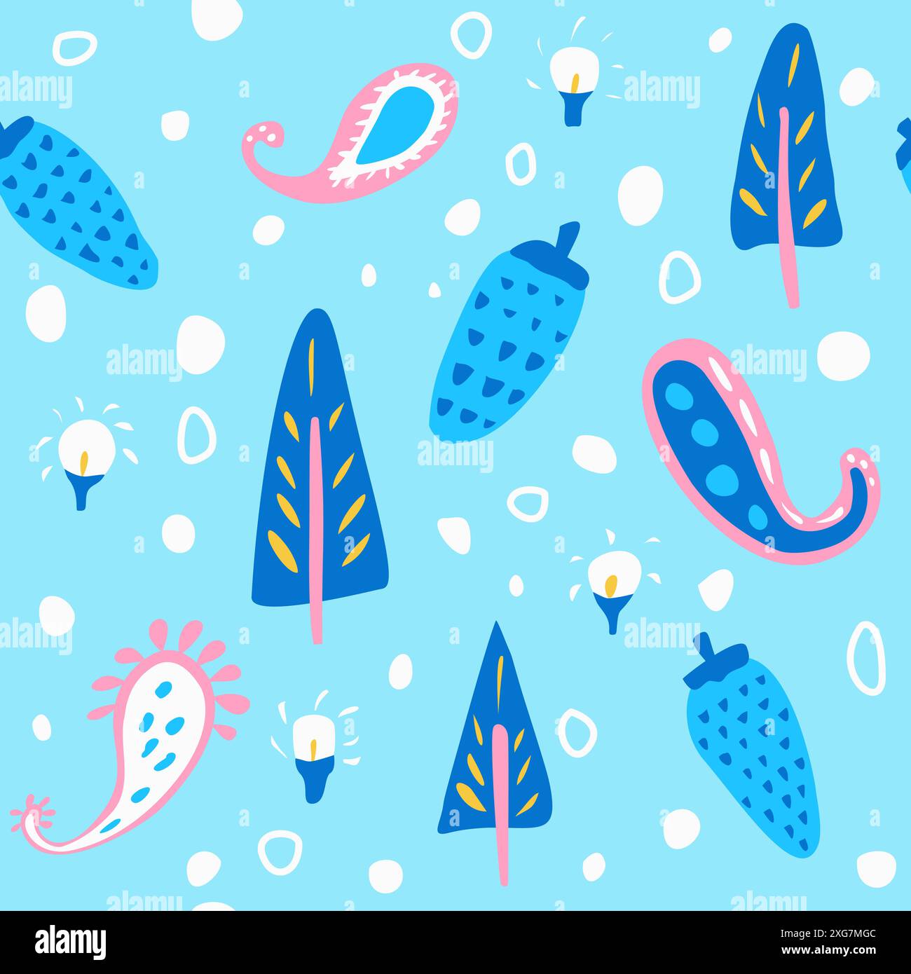 Paisley cone Stock Vector Images - Alamy