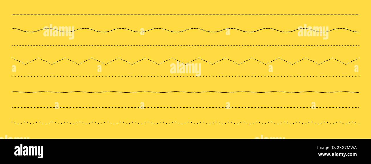 Wavy dotted lines hi-res stock photography and images - Alamy