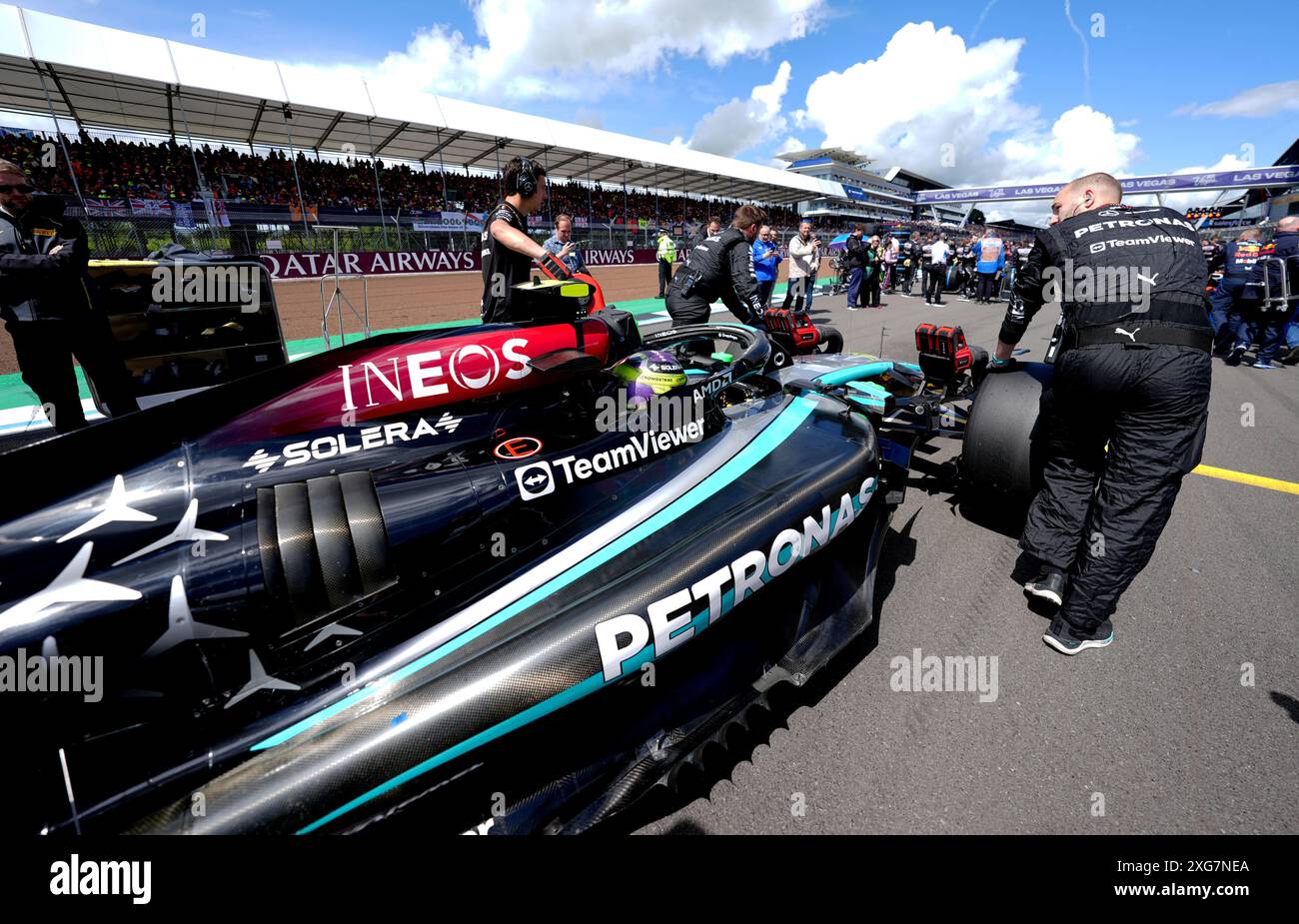 F1 silverstone 2024 grid hi-res stock photography and images - Alamy