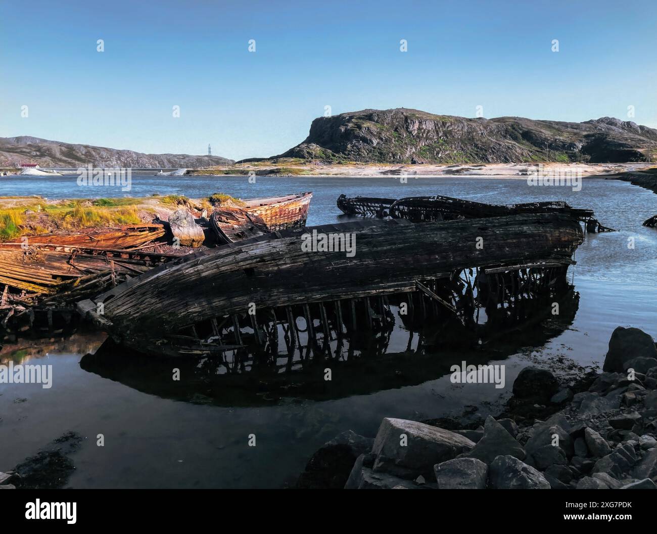 Historic beach wrecks hi-res stock photography and images - Alamy