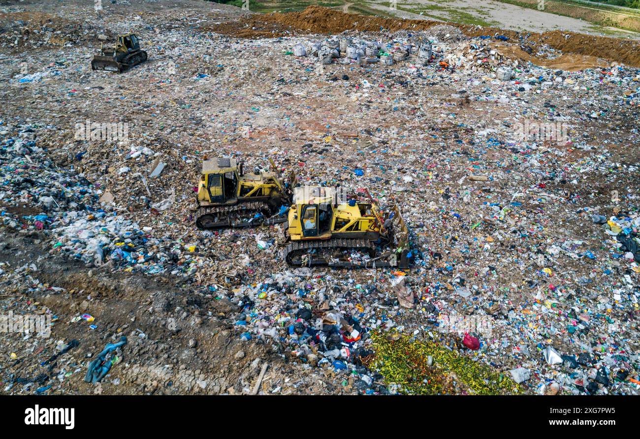 Landfill overview hi-res stock photography and images - Alamy
