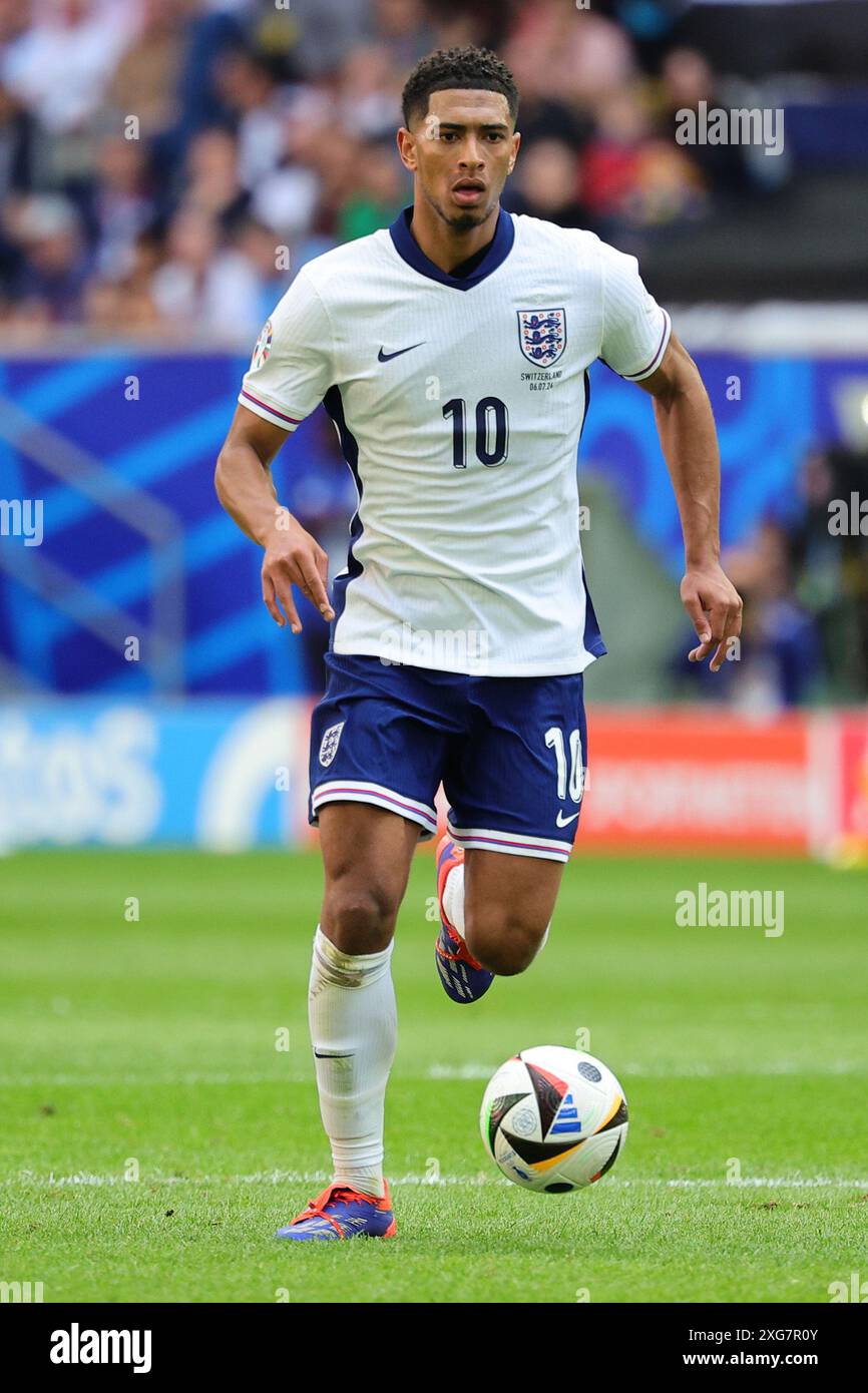 Jude Bellingham of England during the Euro 2024 Quarter-finals football ...