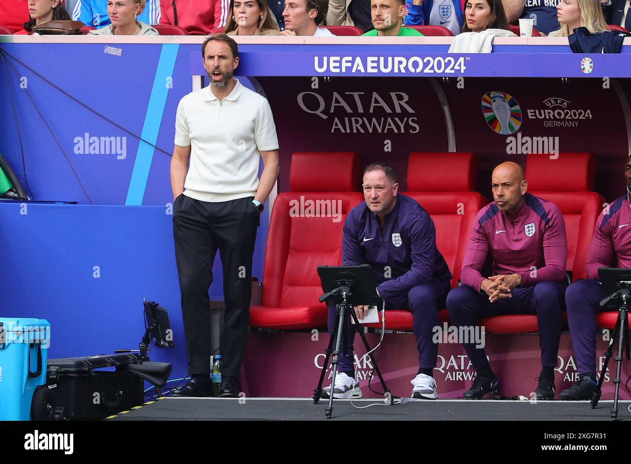 Gareth Southgate head coach of England during the Euro 2024 Quarter ...