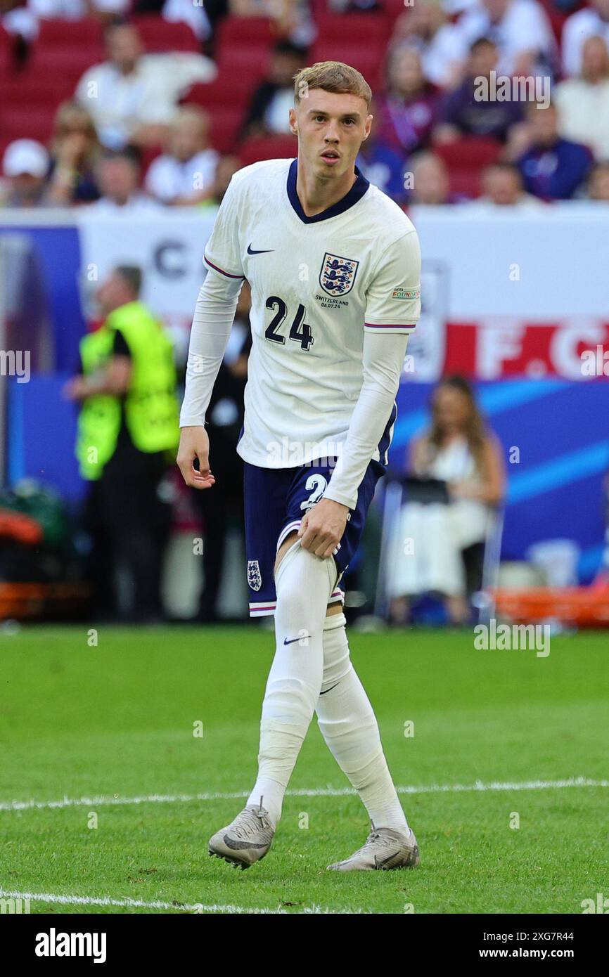 Cole Palmer of England during the Euro 2024 Quarter-finals football ...
