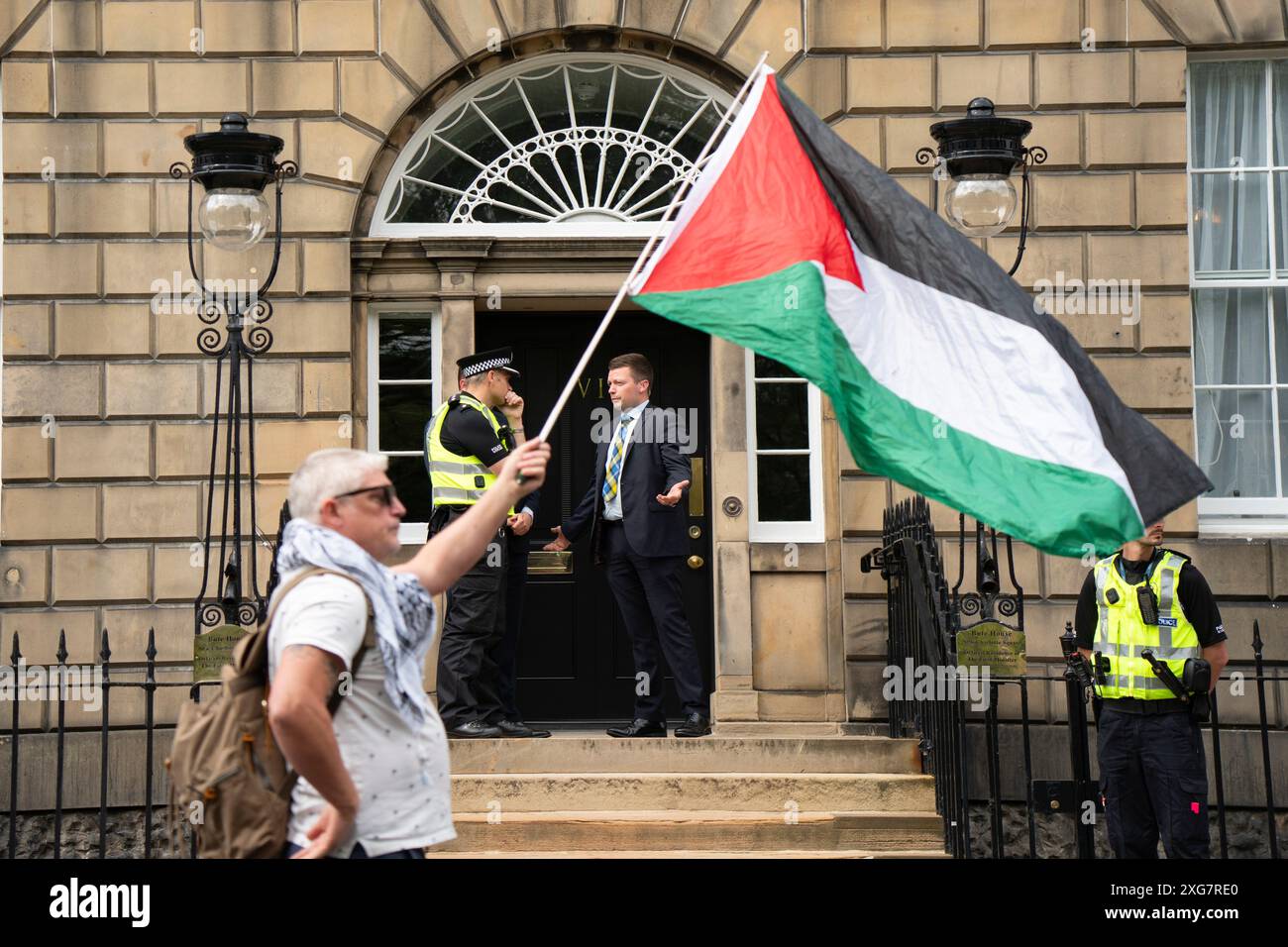 Edinburgh, Scotland, UK. 7th July 2024. Prime Minister Keir Starmer ...