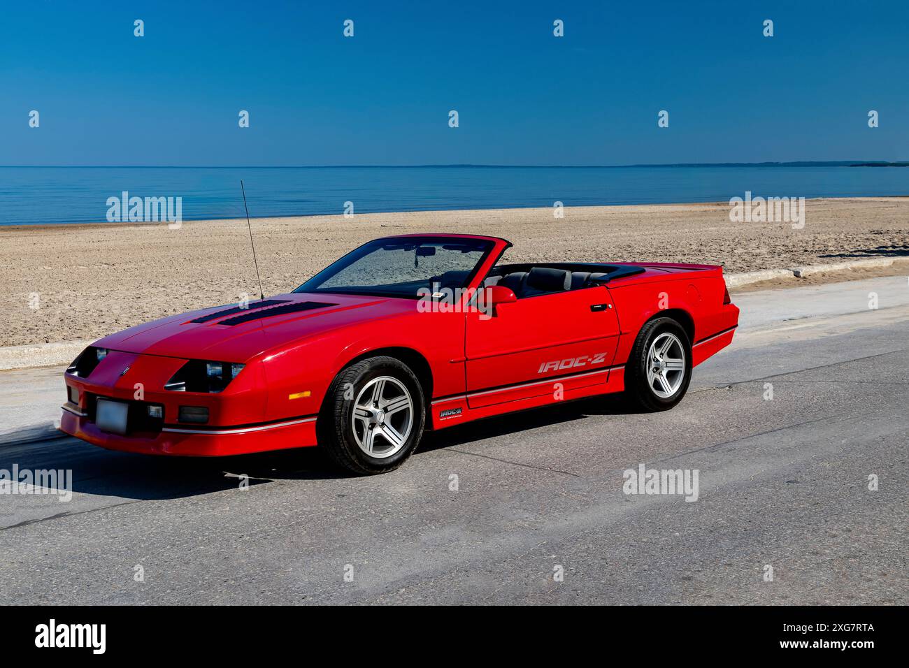 1988 Chevrolet Camaro IROC on pavement Stock Photo - Alamy
