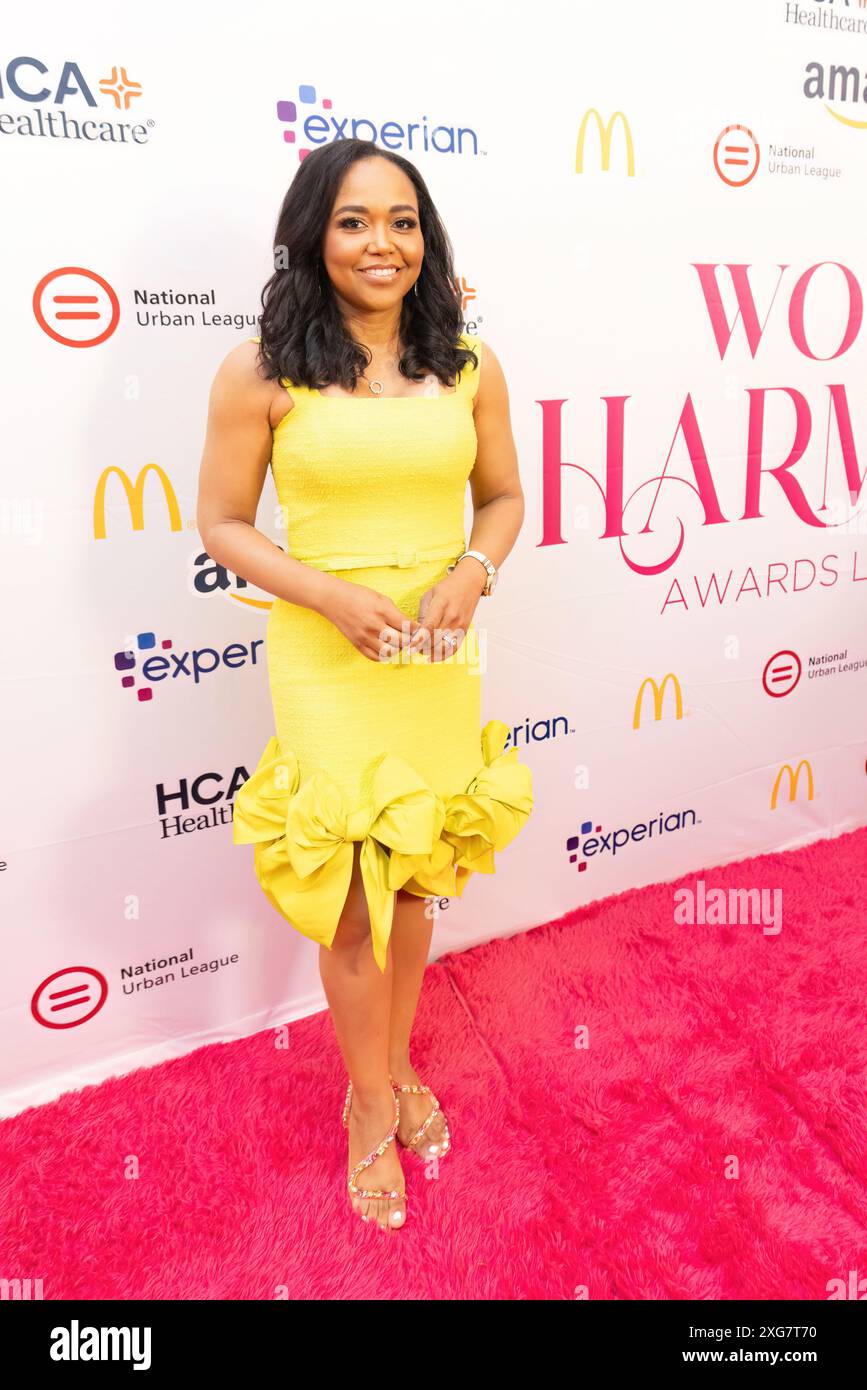Honoree Judge Faith Jenkins on the red carpet at the National Urban ...