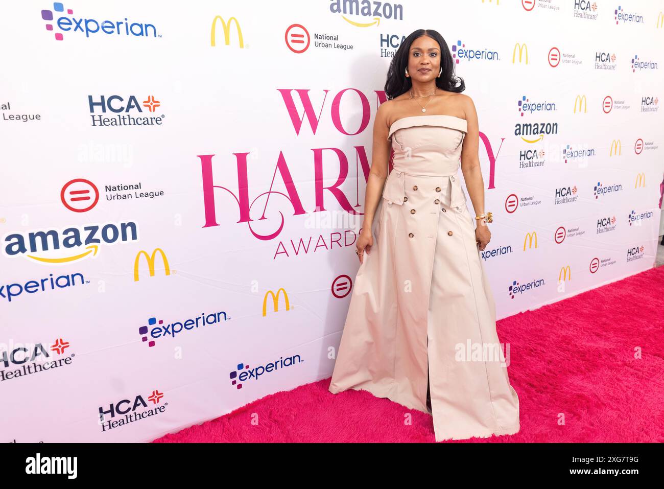 Kris Cole on the red carpet at the National Urban League “Women In ...