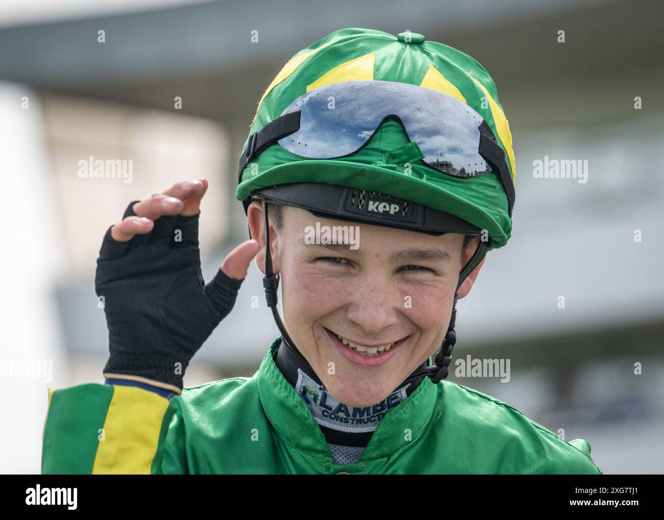 Billy Loughnane - Jockey Stock Photo - Alamy