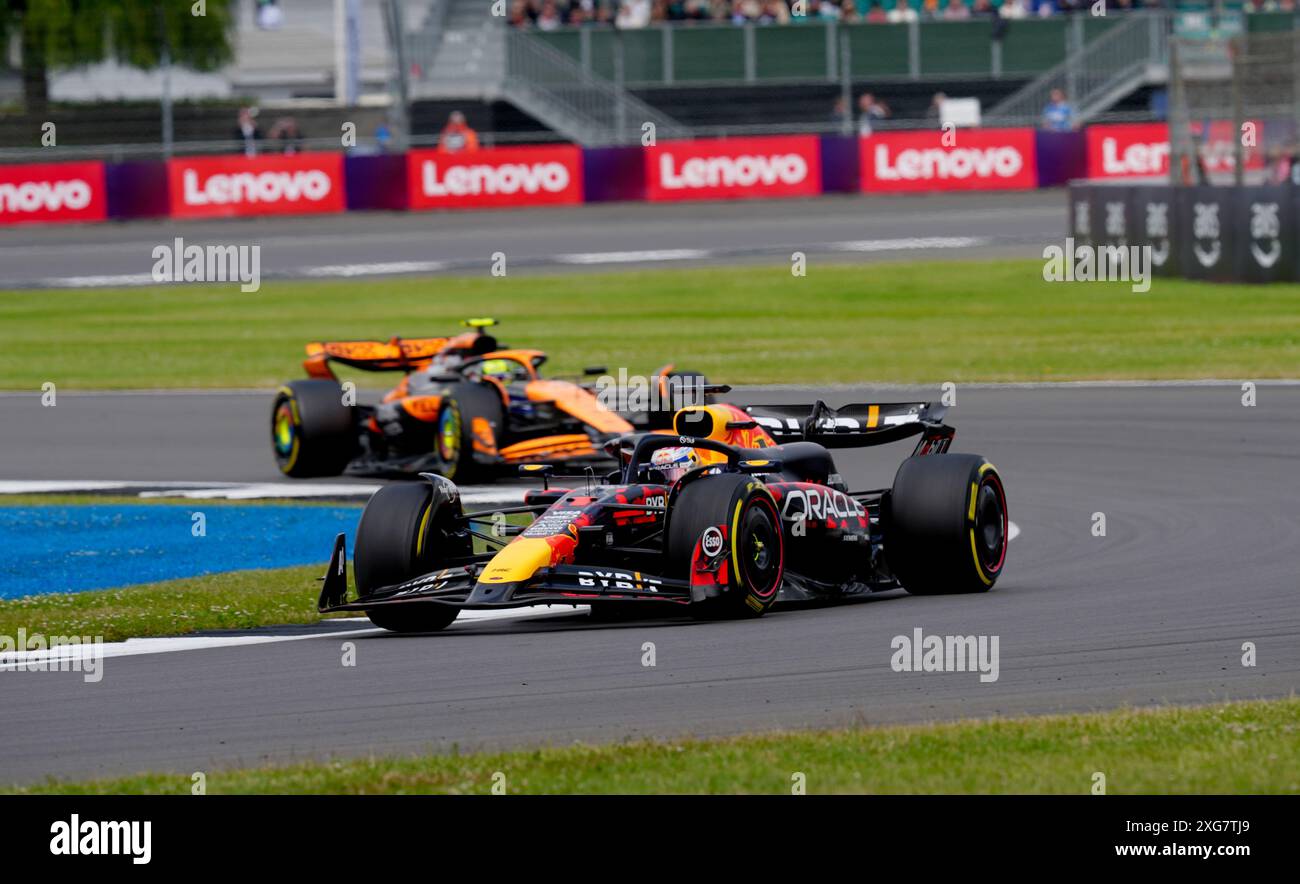 Red Bull Racing's Max Verstappen at Silverstone Circuit ...