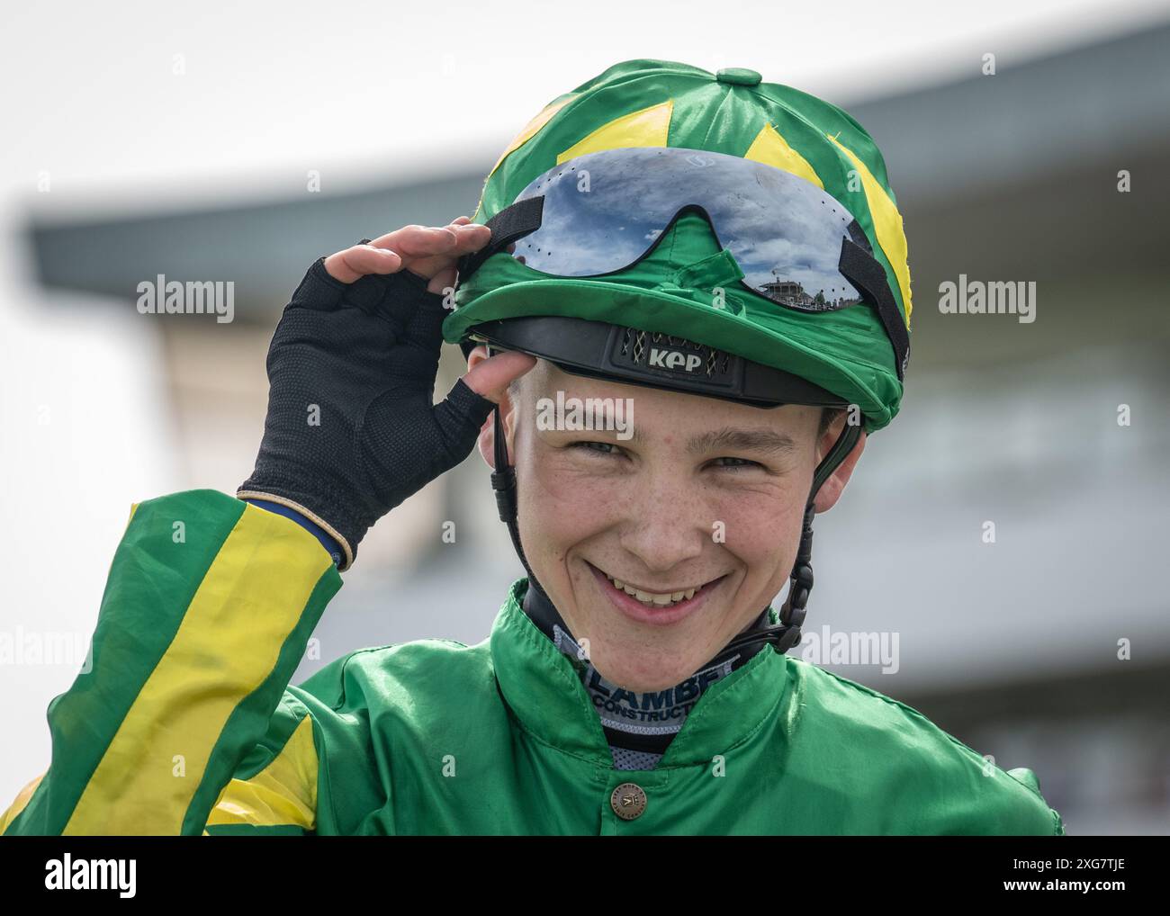 Billy Loughnane - Jockey Stock Photo - Alamy
