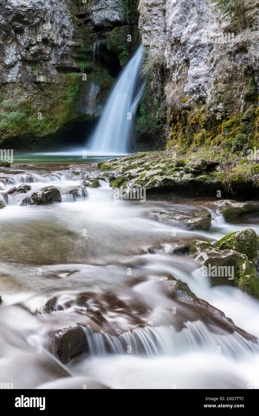 La Tine de Conflens: Confluence of Venoge and Veyron Rivers in Vaud ...