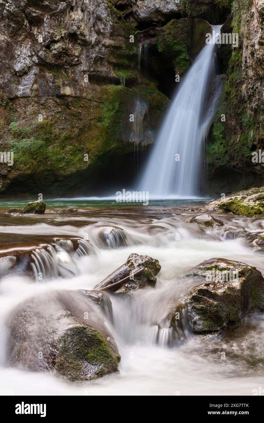 La Tine de Conflens: Confluence of Venoge and Veyron Rivers in Vaud ...