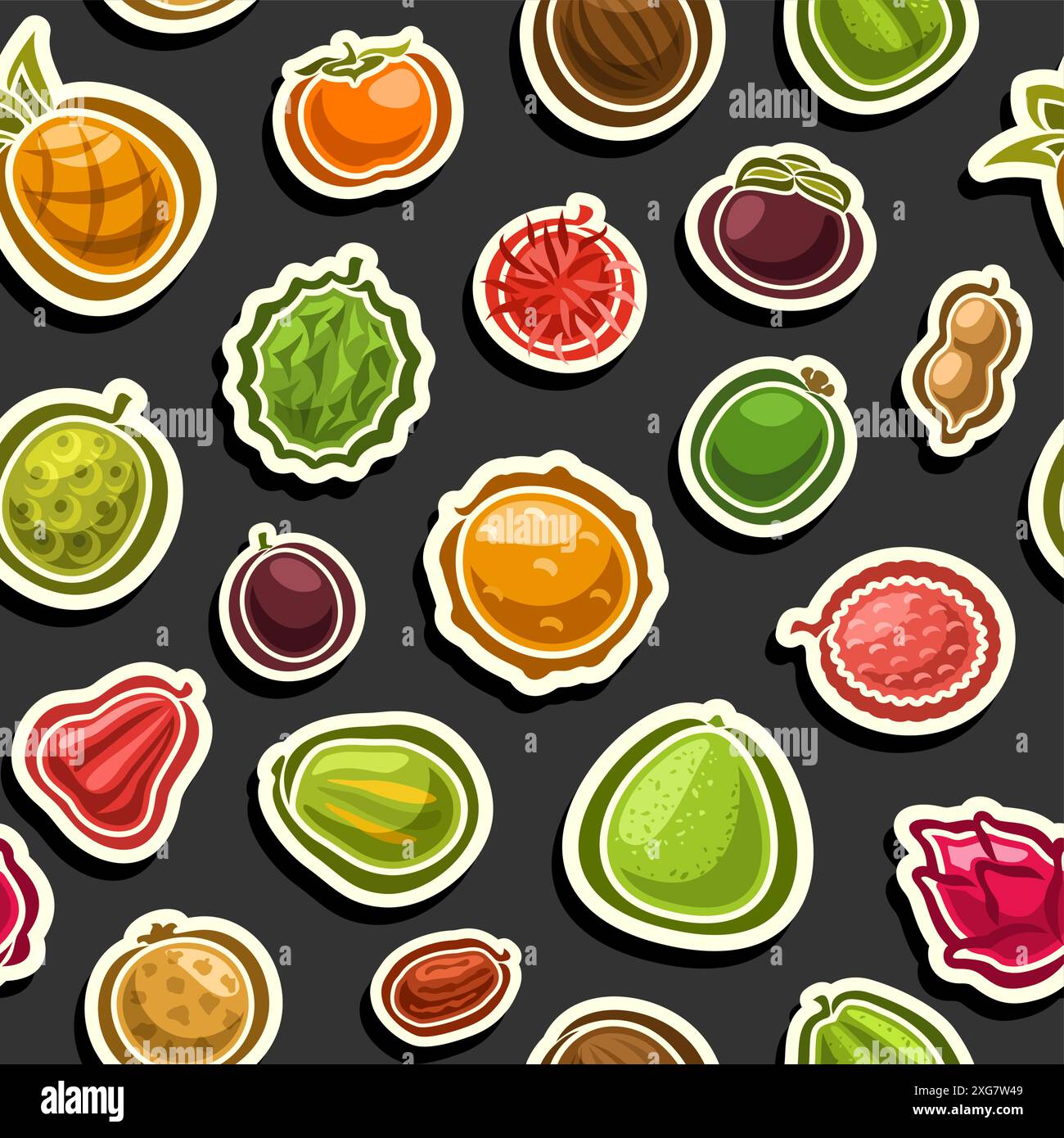 Chinese dragon fruit pitahaya Stock Vector Images - Alamy